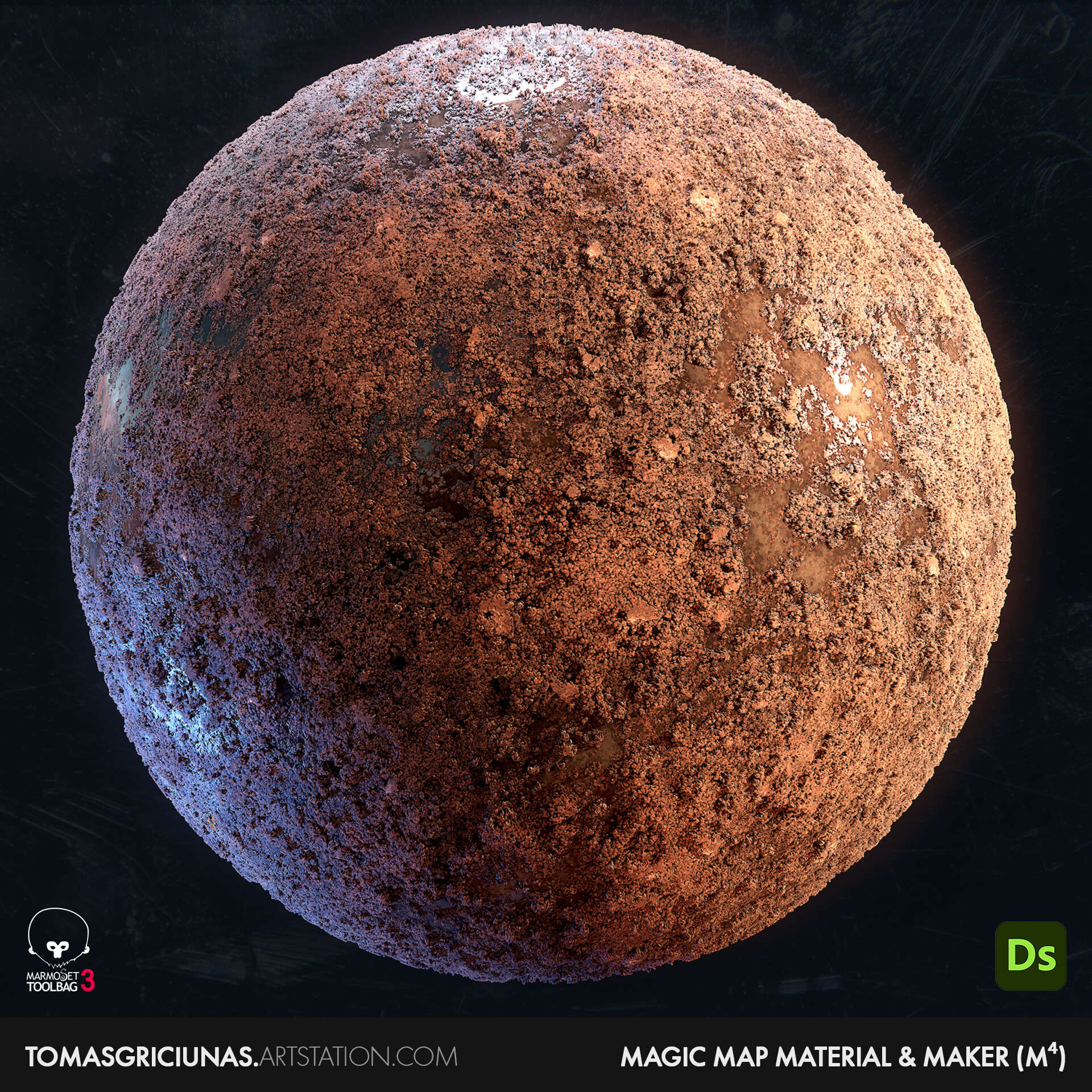 ArtStation - PBR Procedural Mud/Dirt Material