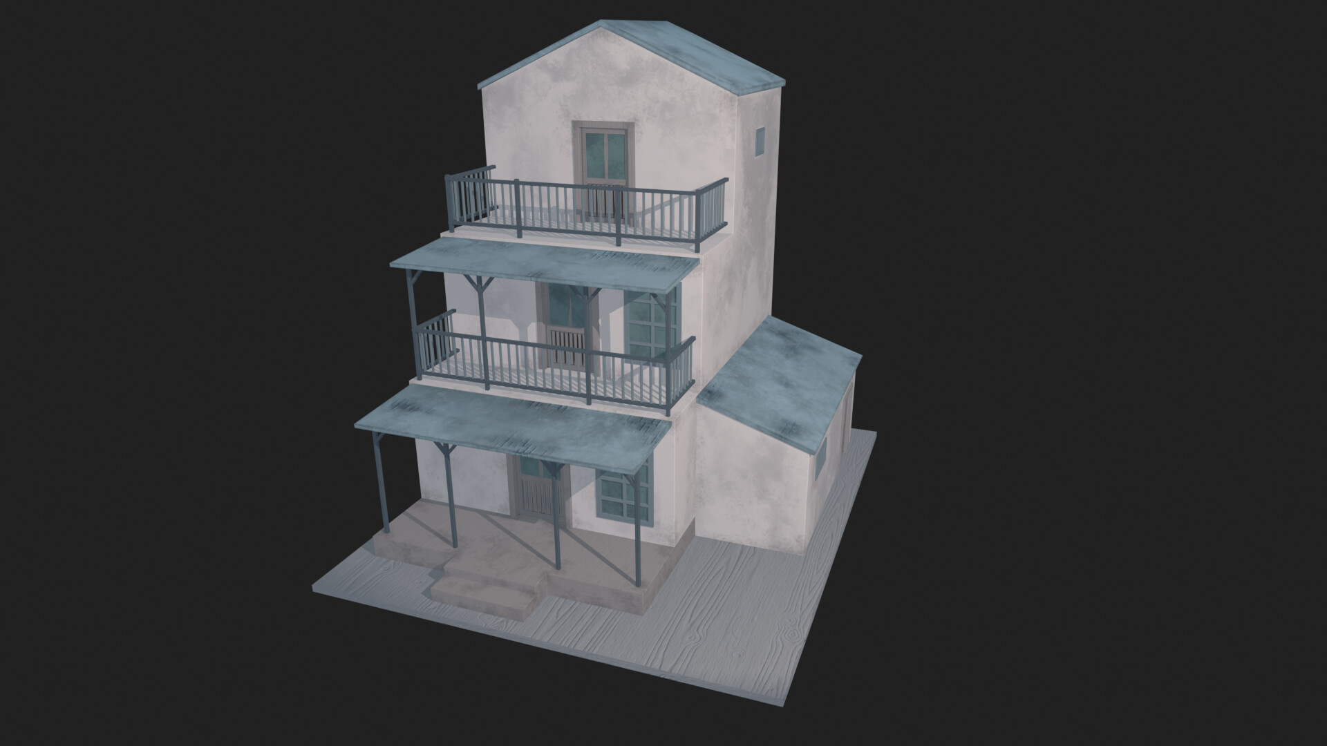 ArtStation - Stylized_Houses