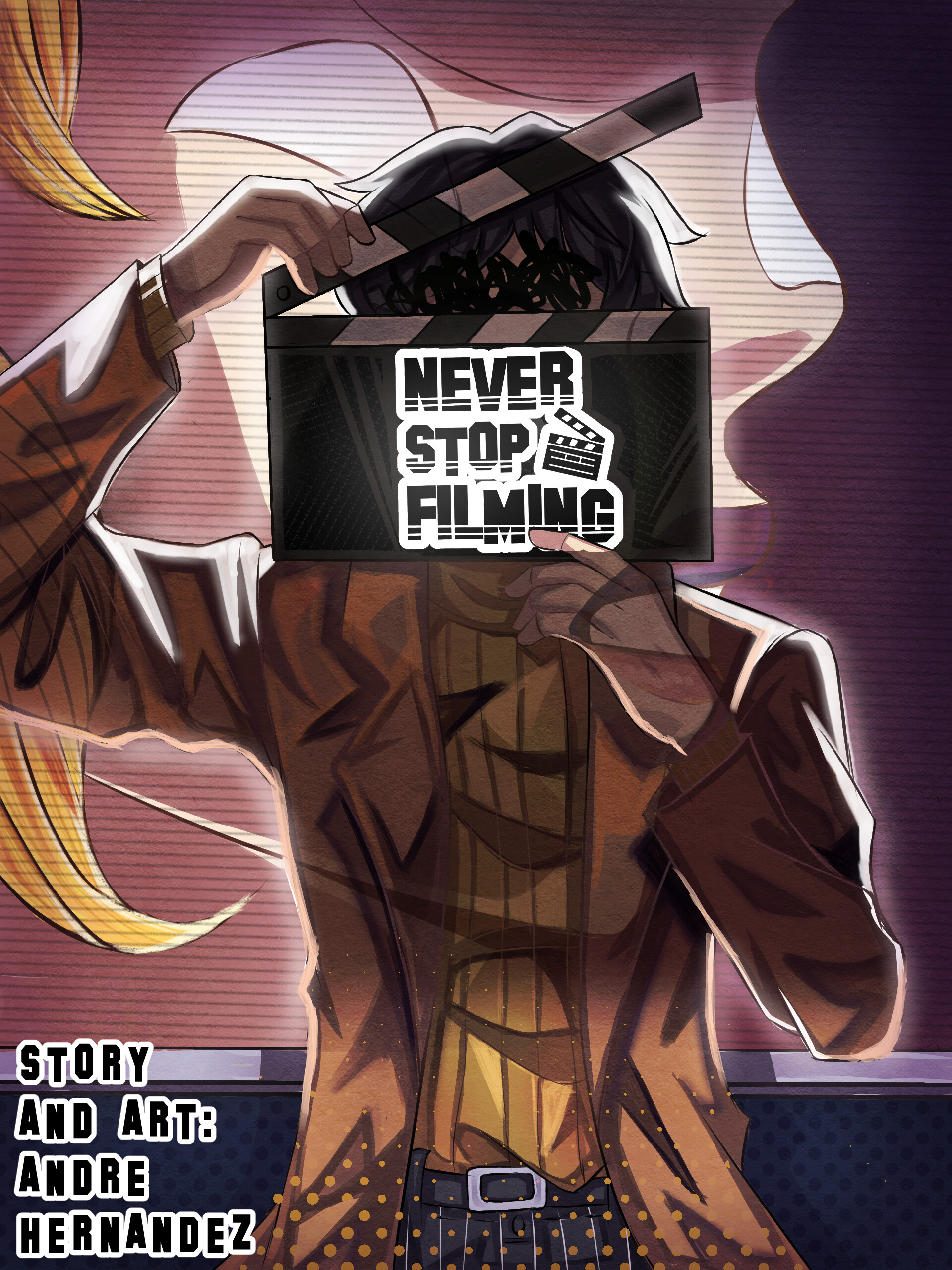 ArtStation - Never Stop Filming Cover Art