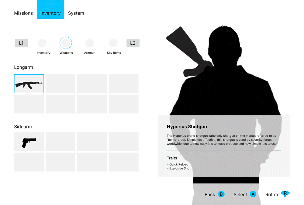 Tay - Dark Star | User Interface Design (UI)