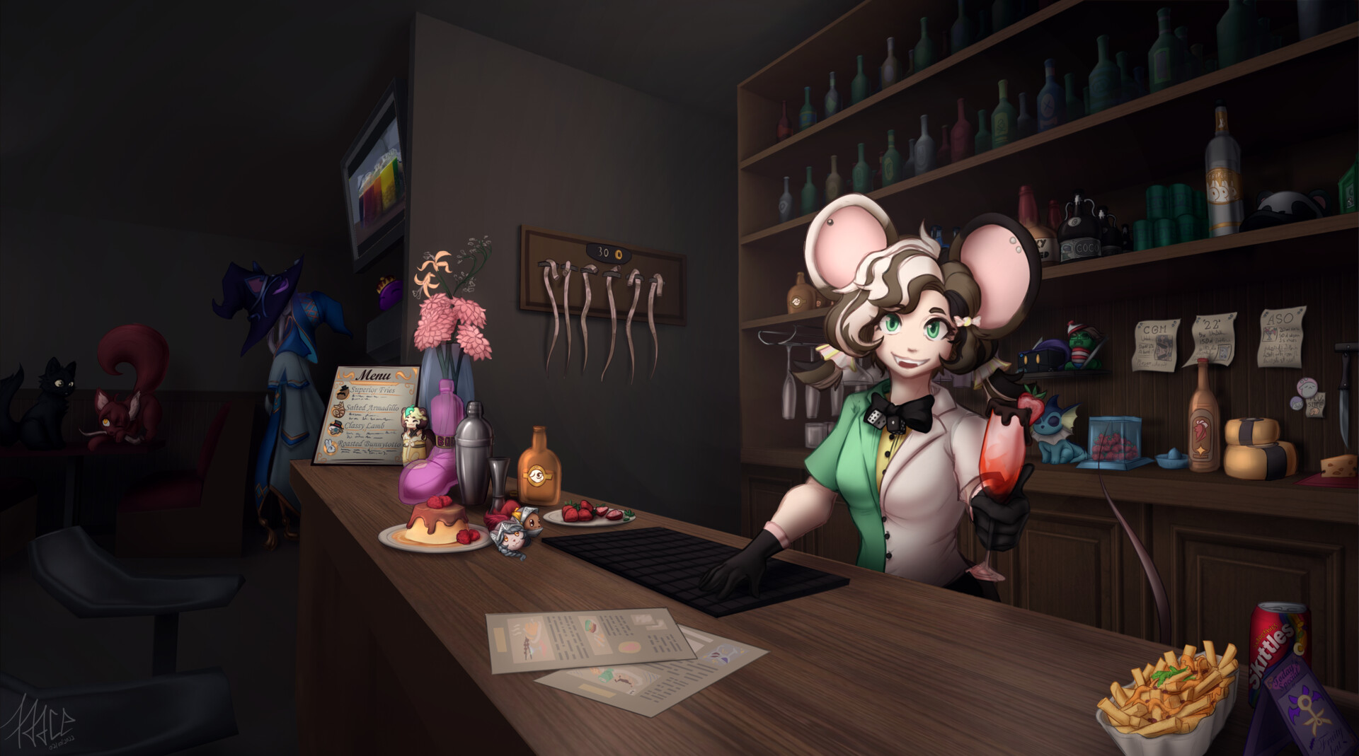 ArtStation - Anniversary Bartender