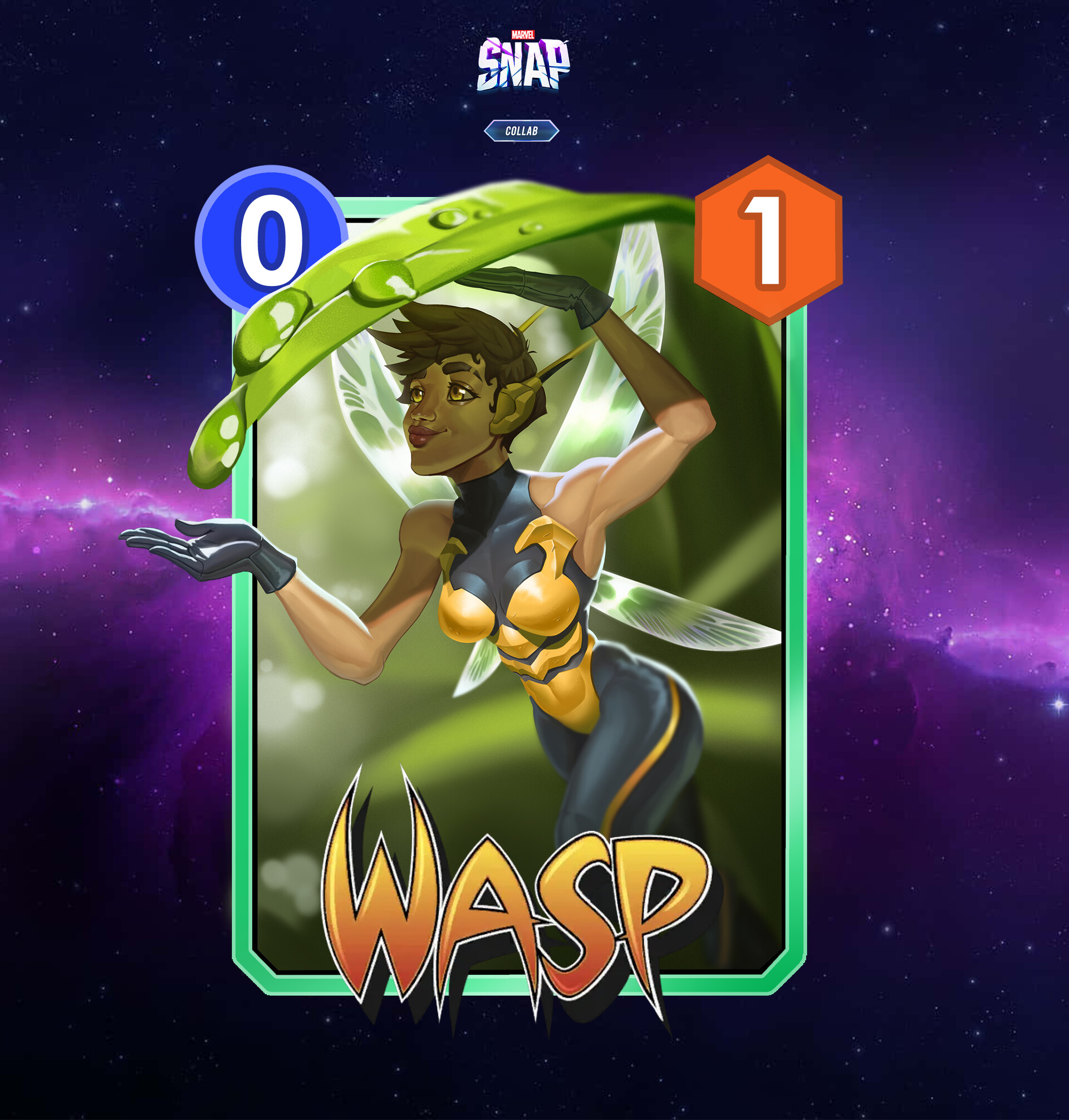 ArtStation - The Wasp - Marvel snap Collab