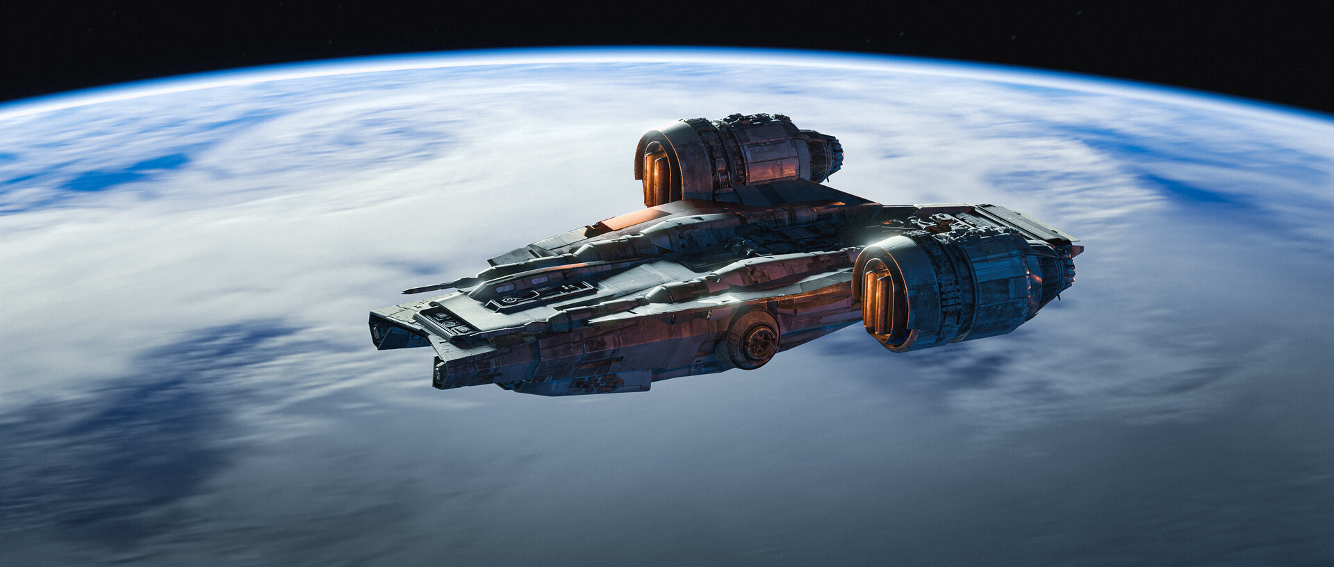 ArtStation - Spaceship design