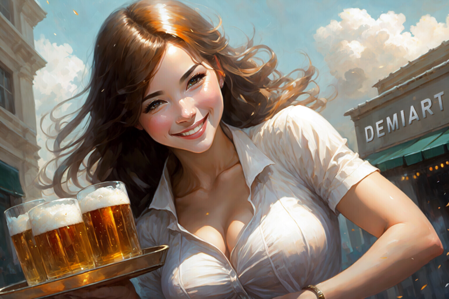 ArtStation - Waitress