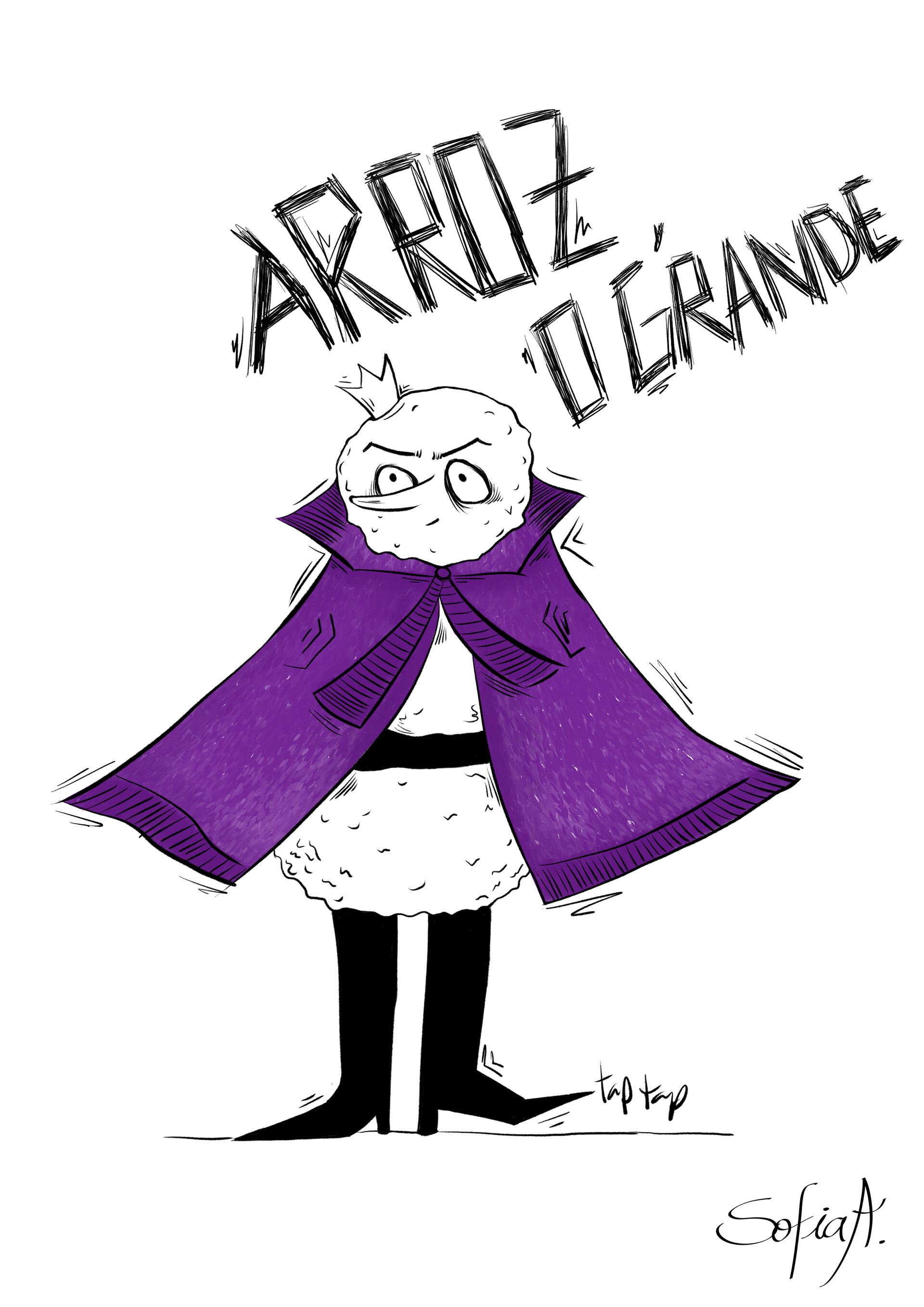ArtStation - "Arroz, O Grande" Original Character