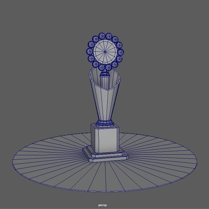 ArtStation - [Maya] Trophy - 3D Model (Un-Textured)