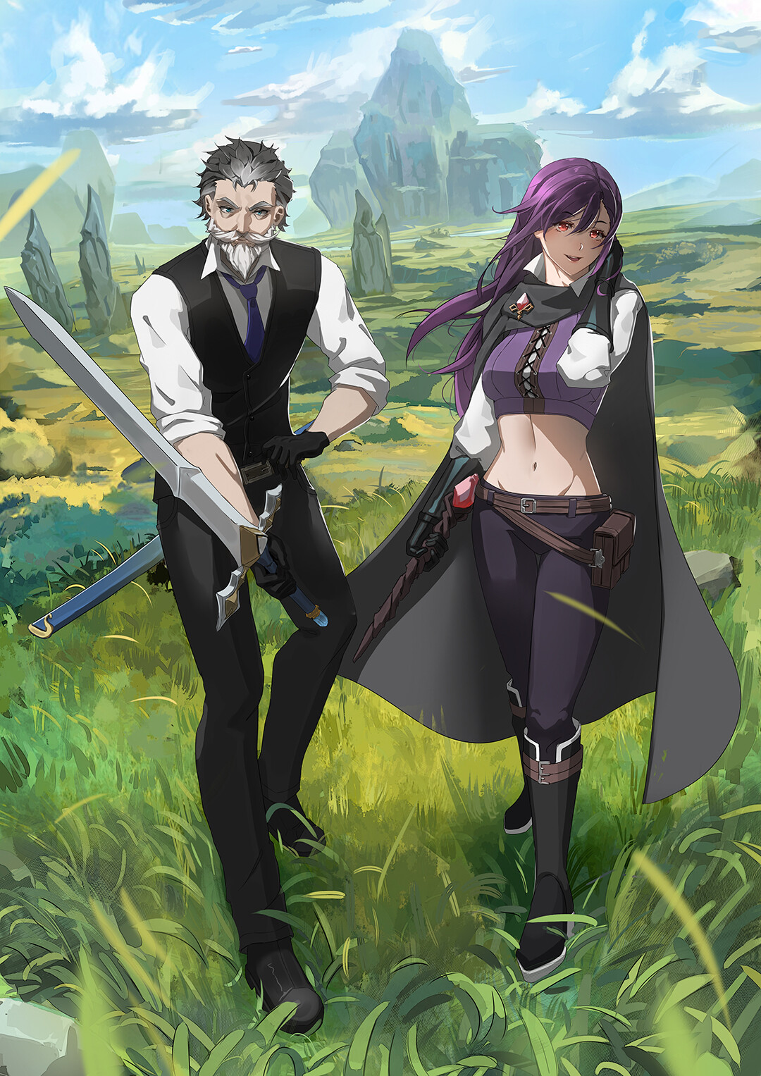 ArtStation - Cover Illustration - Anime Commission