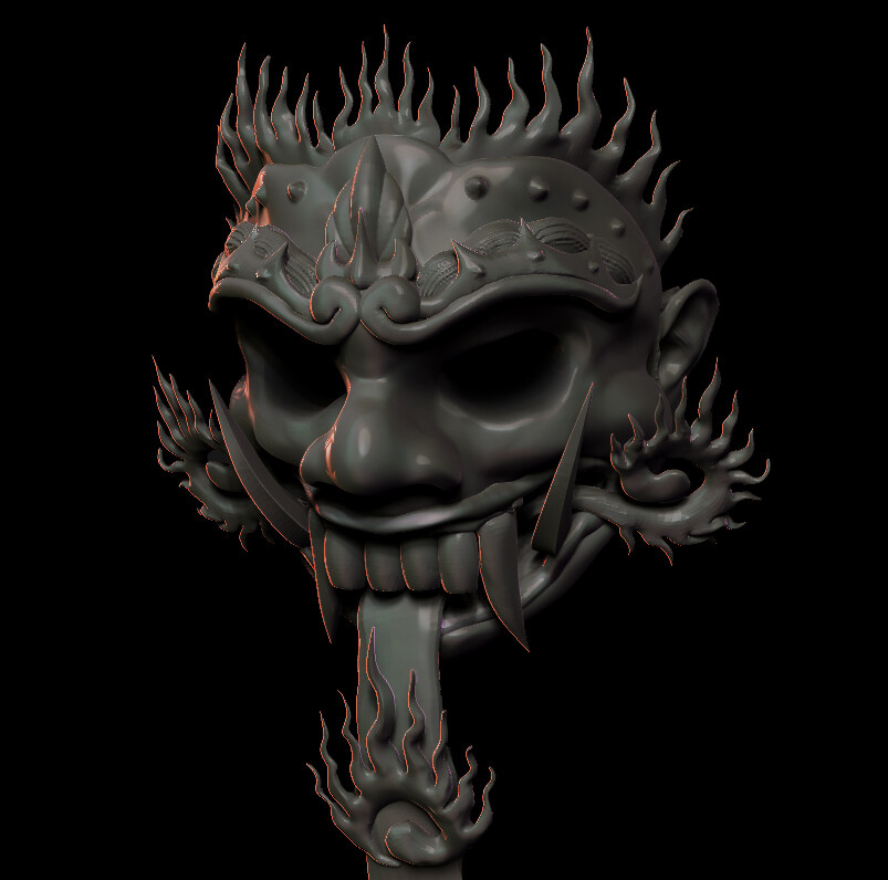 ArtStation - Leyak Queen Mask