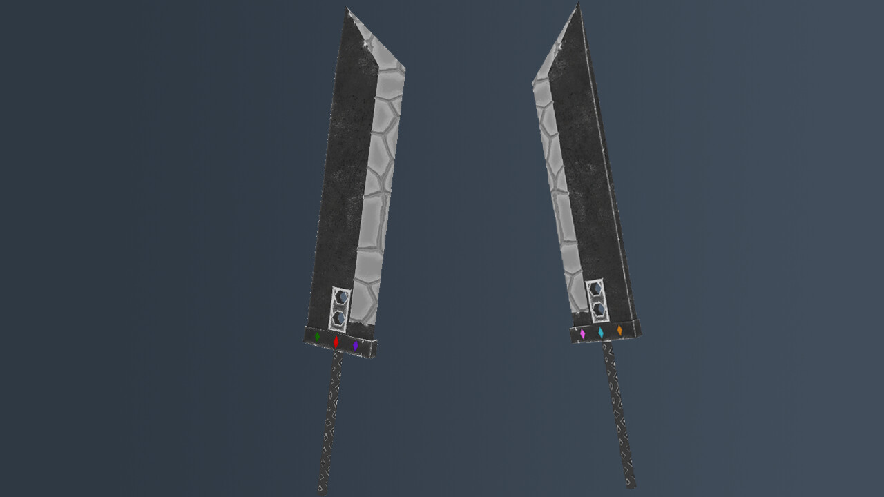 ArtStation - Textured Buster Sword