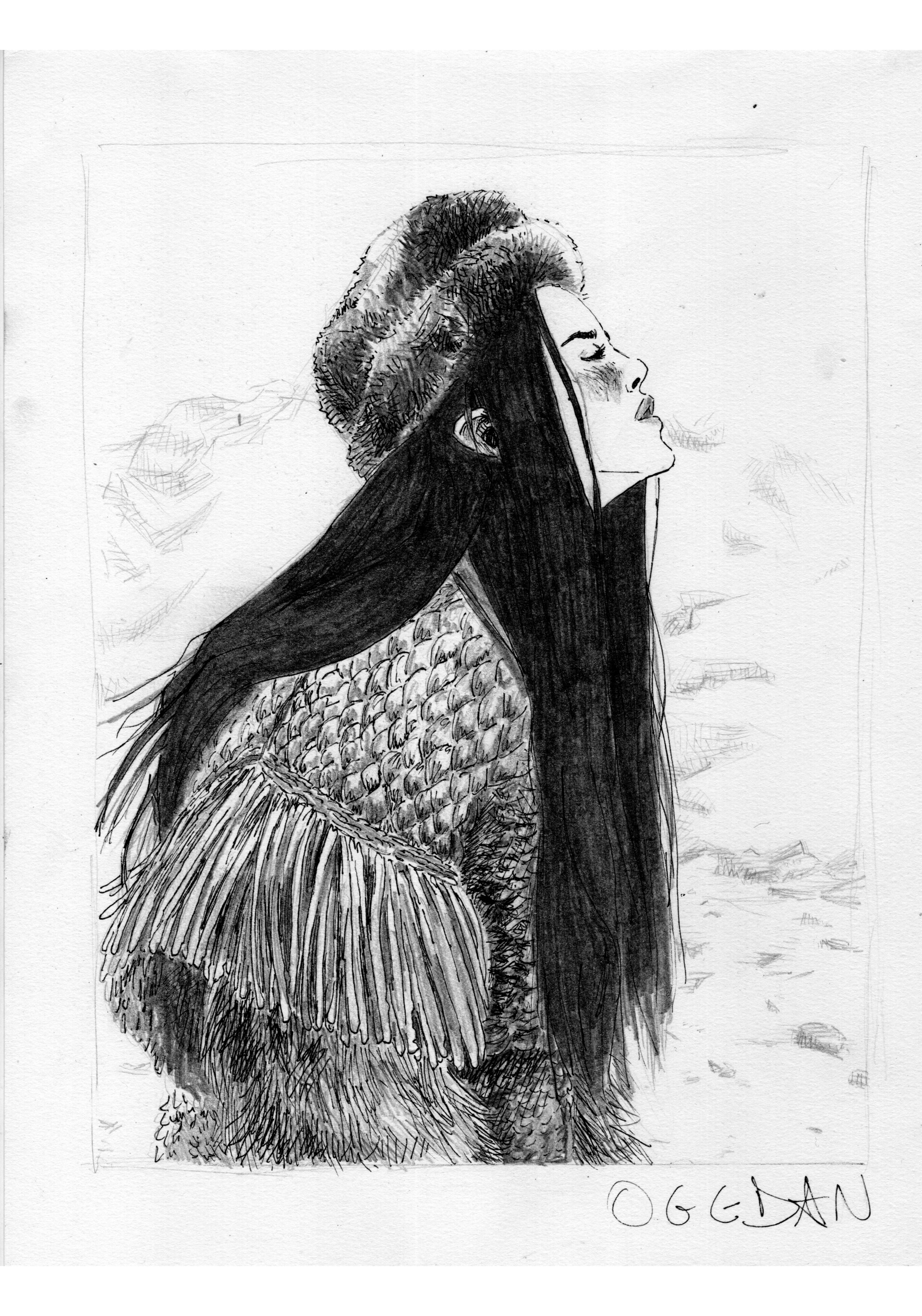 ArtStation - Mongolian Girl