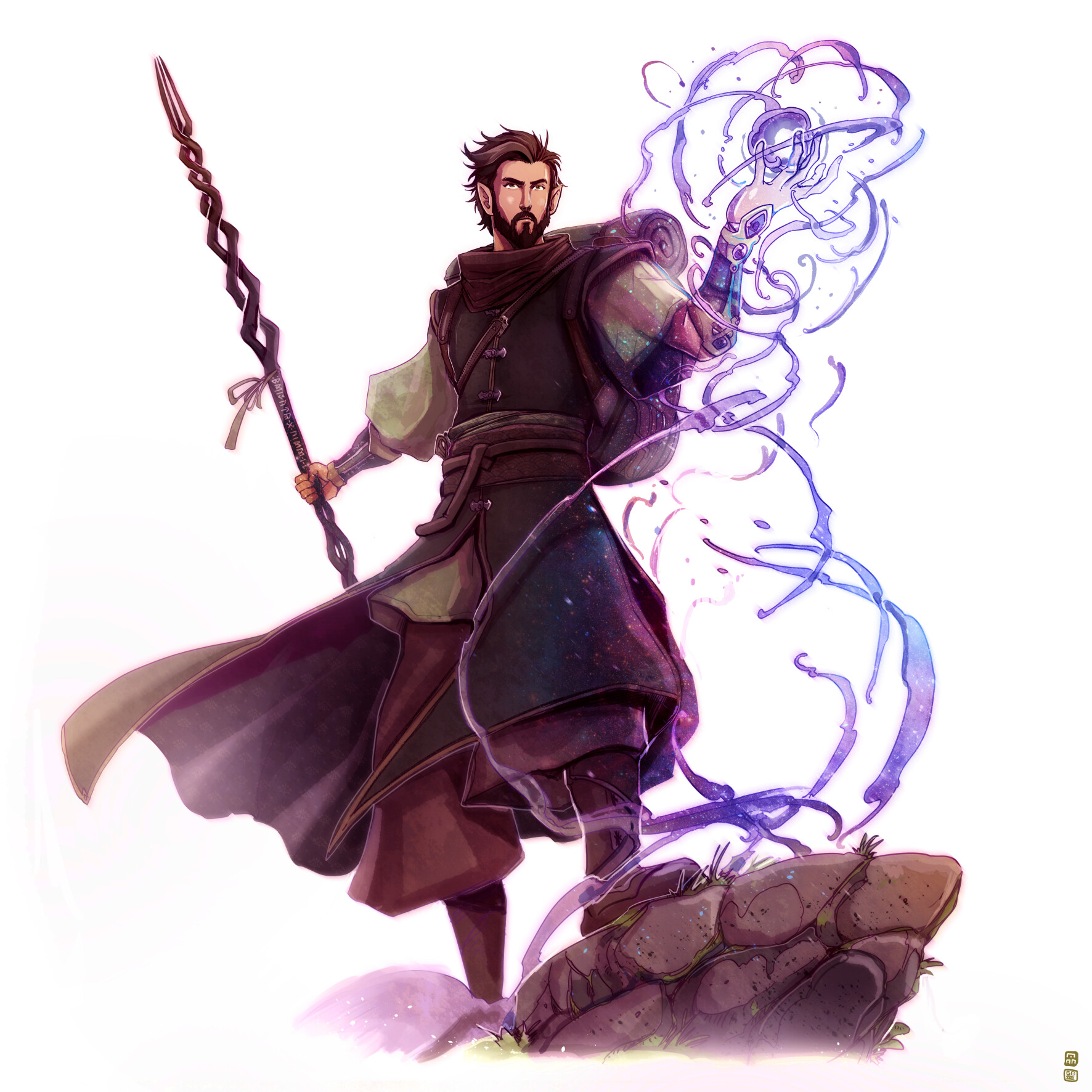 Ricardo Mango - Half-Elf Mage