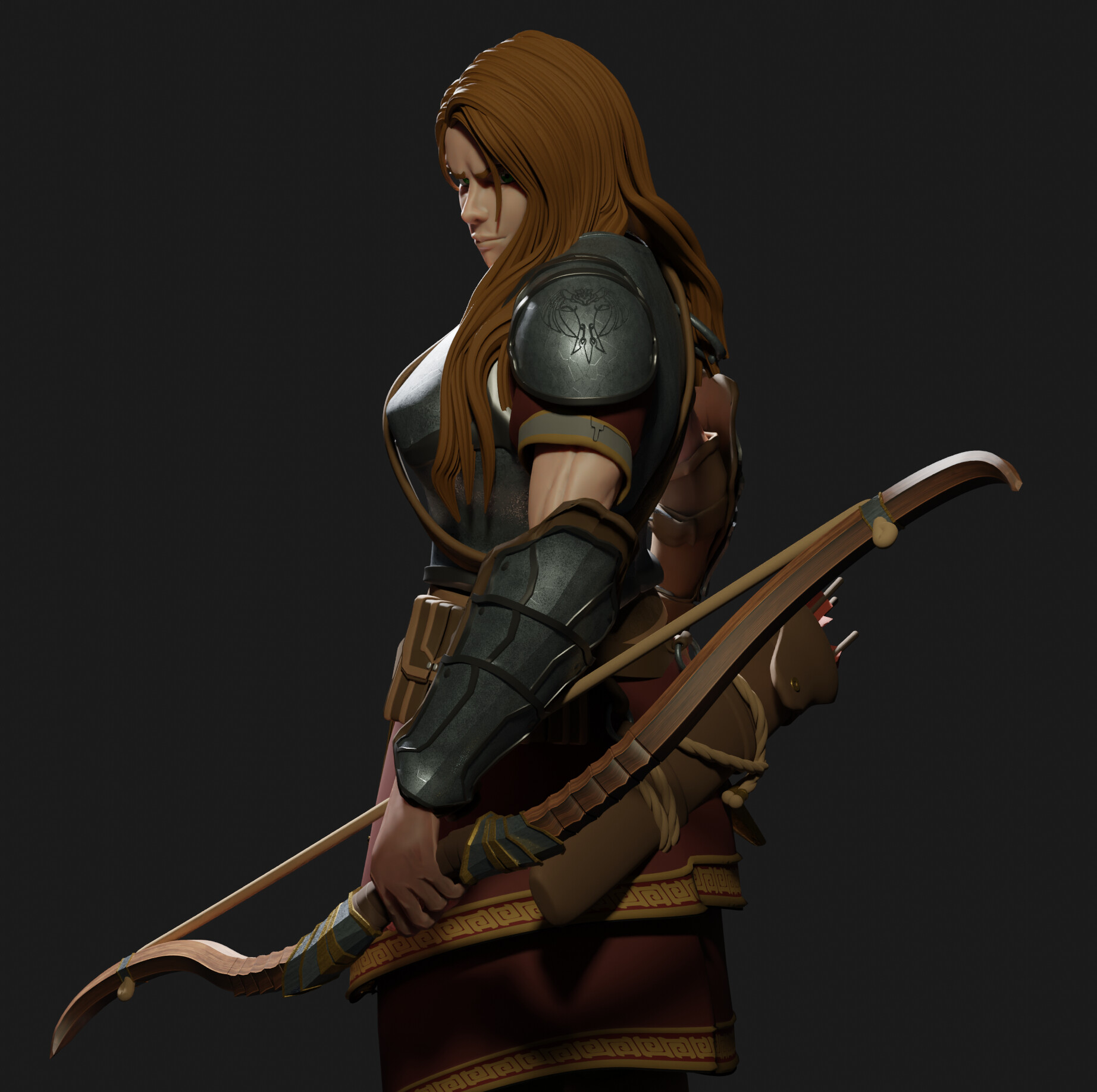 ArtStation - Archer of Ragnum-3D model