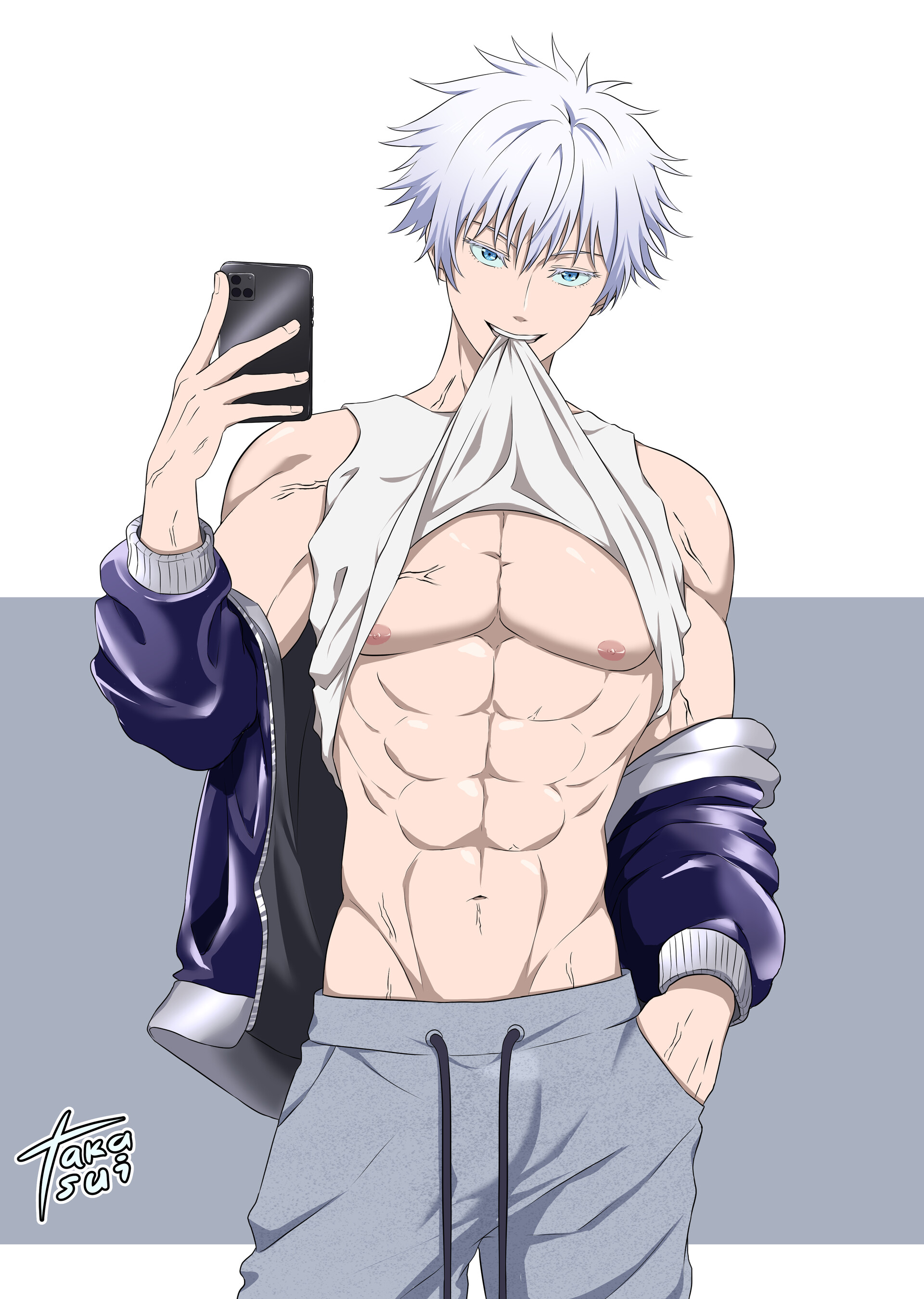 Artstation Gojo Satoru Fanart