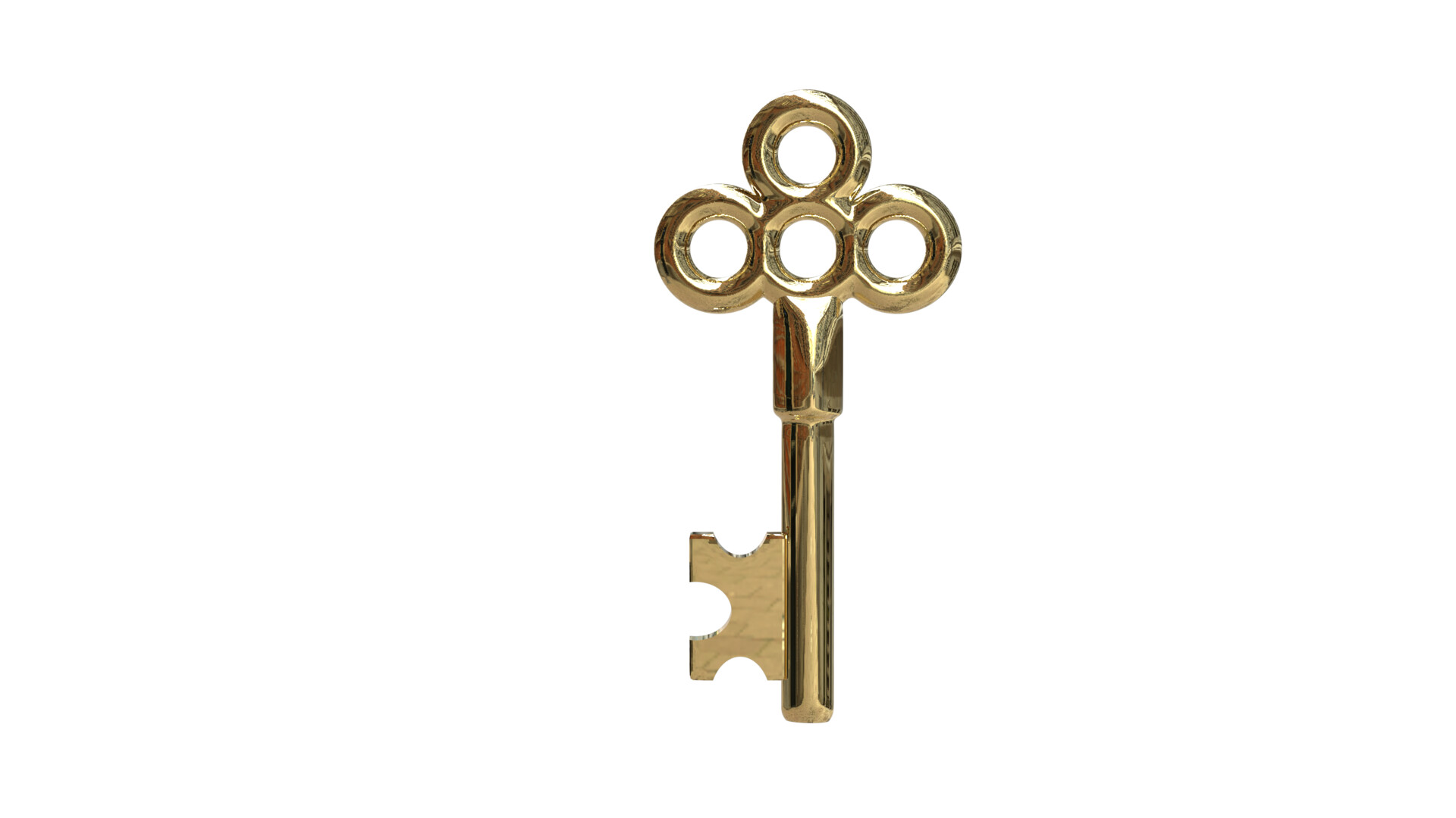 ArtStation - Skeleton Keys in 14k Yellow and 14k Rose gold