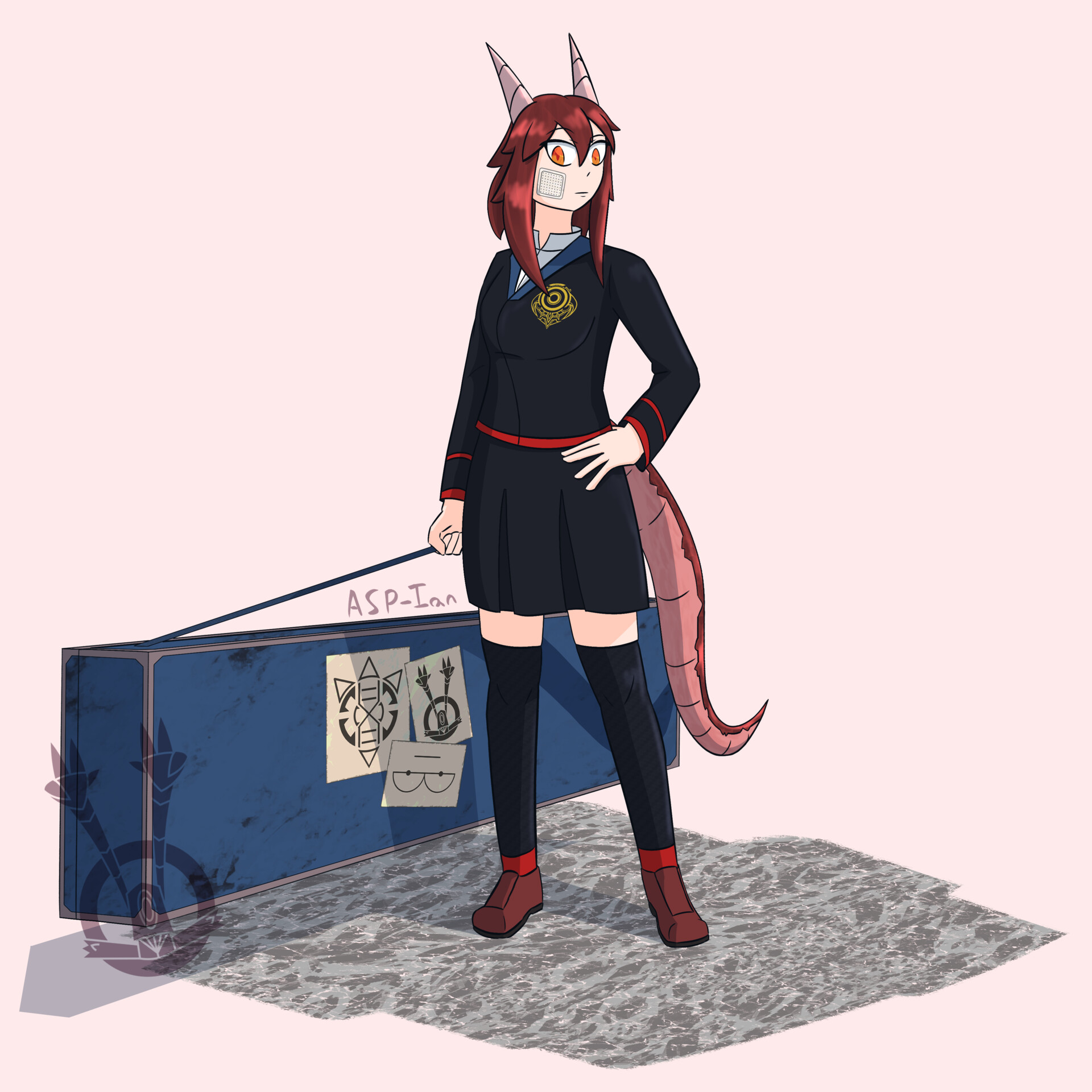 ArtStation - School Girl Meld