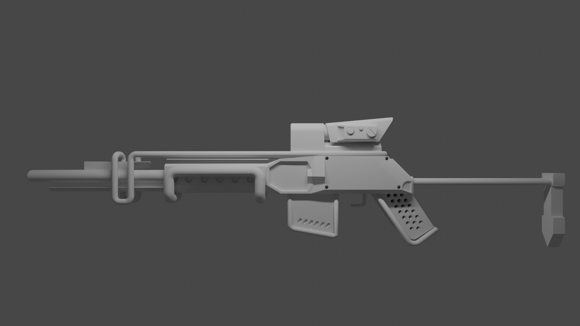 ArtStation - Sci-Fi Scout Rifle