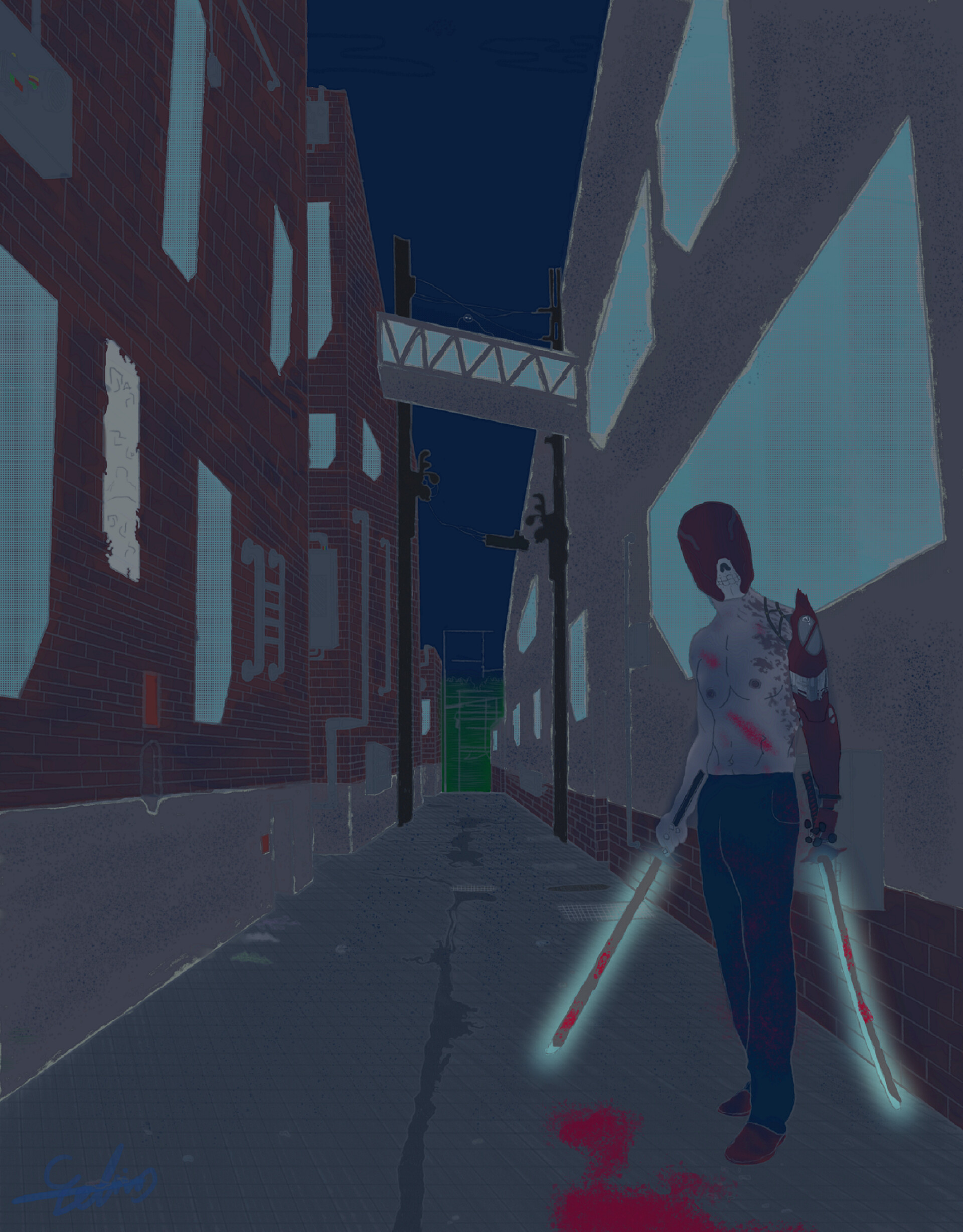 ArtStation - Enemy Grunt Concept Piece