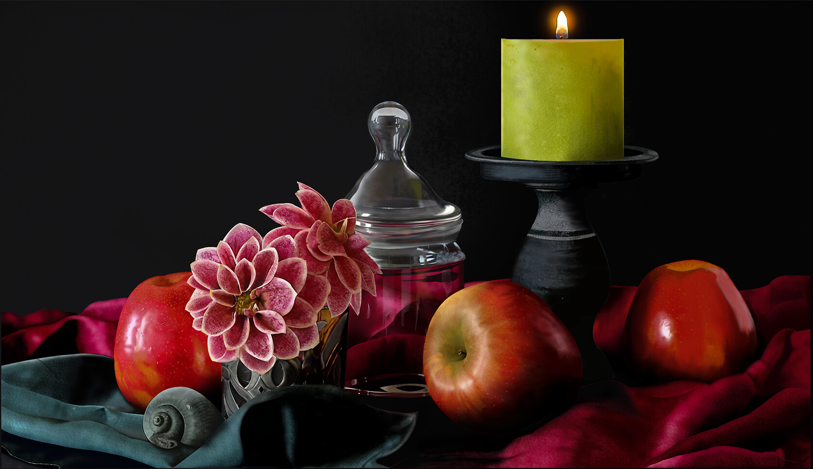 ArtStation - STILL LIFE DIGITAL PAINTING