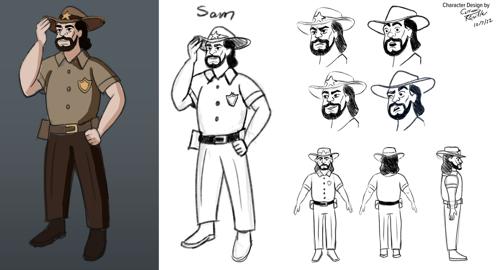 Carlos Revilla - Lone Star (Animatic/storyboard)