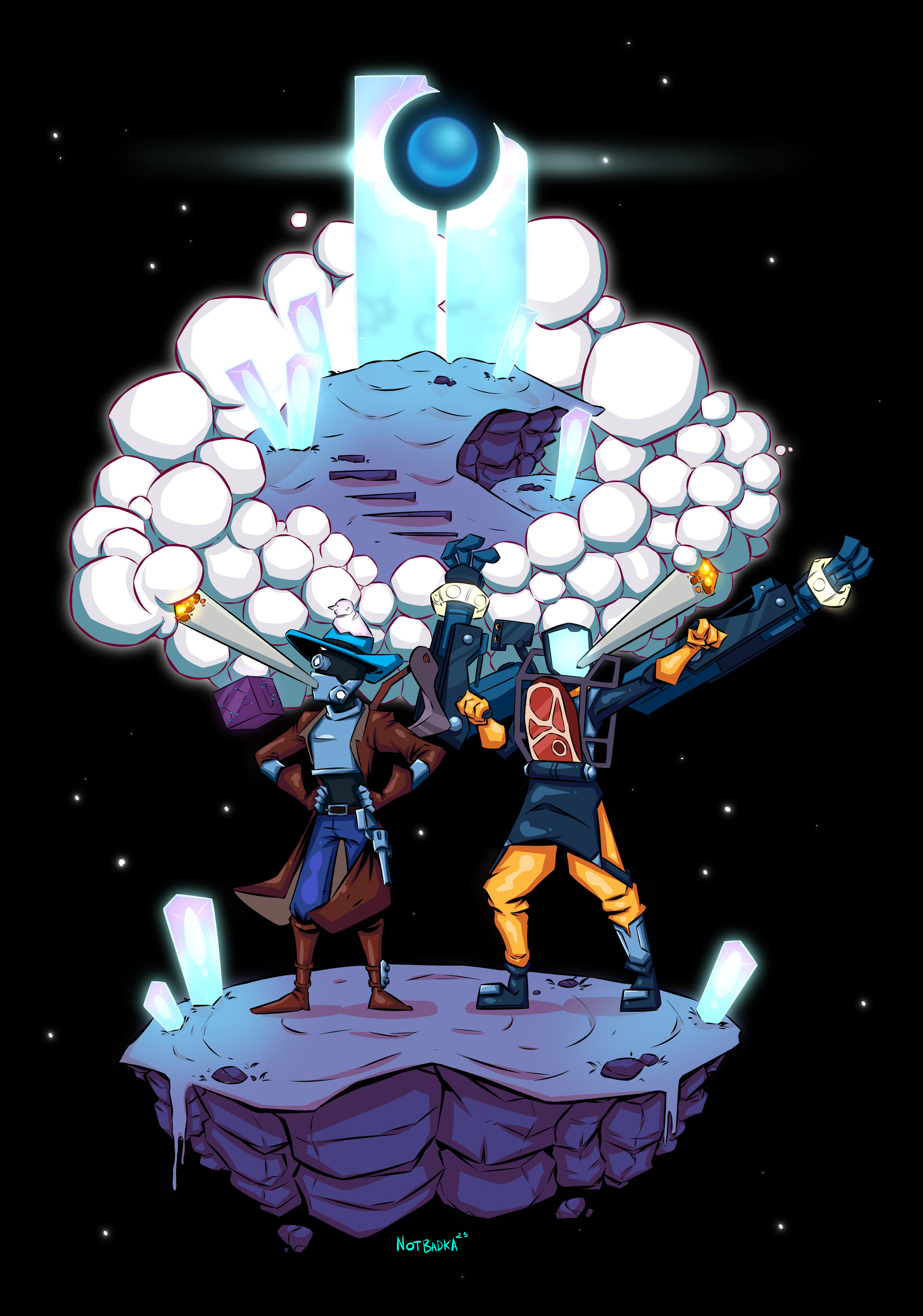 ArtStation - Risk of Rain 2 commission