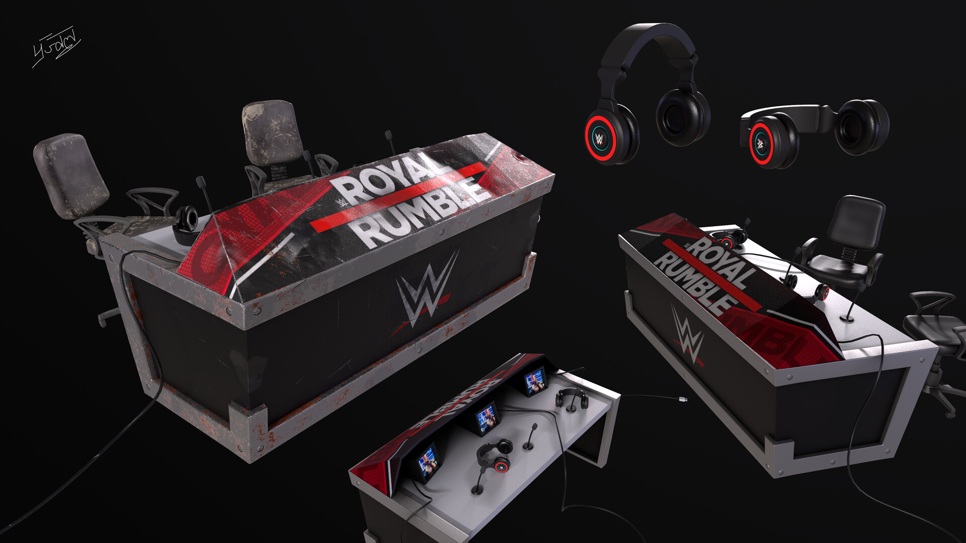 Wwe Toy Announce Table Wwe Toy Announce Table