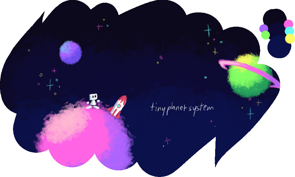 ArtStation - Tiny Planet System