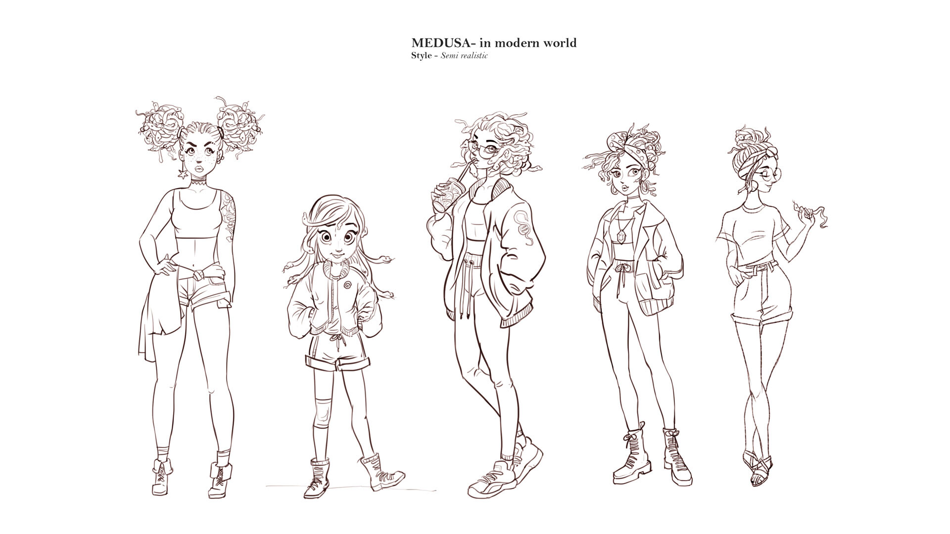 how to draw semi realistic characters