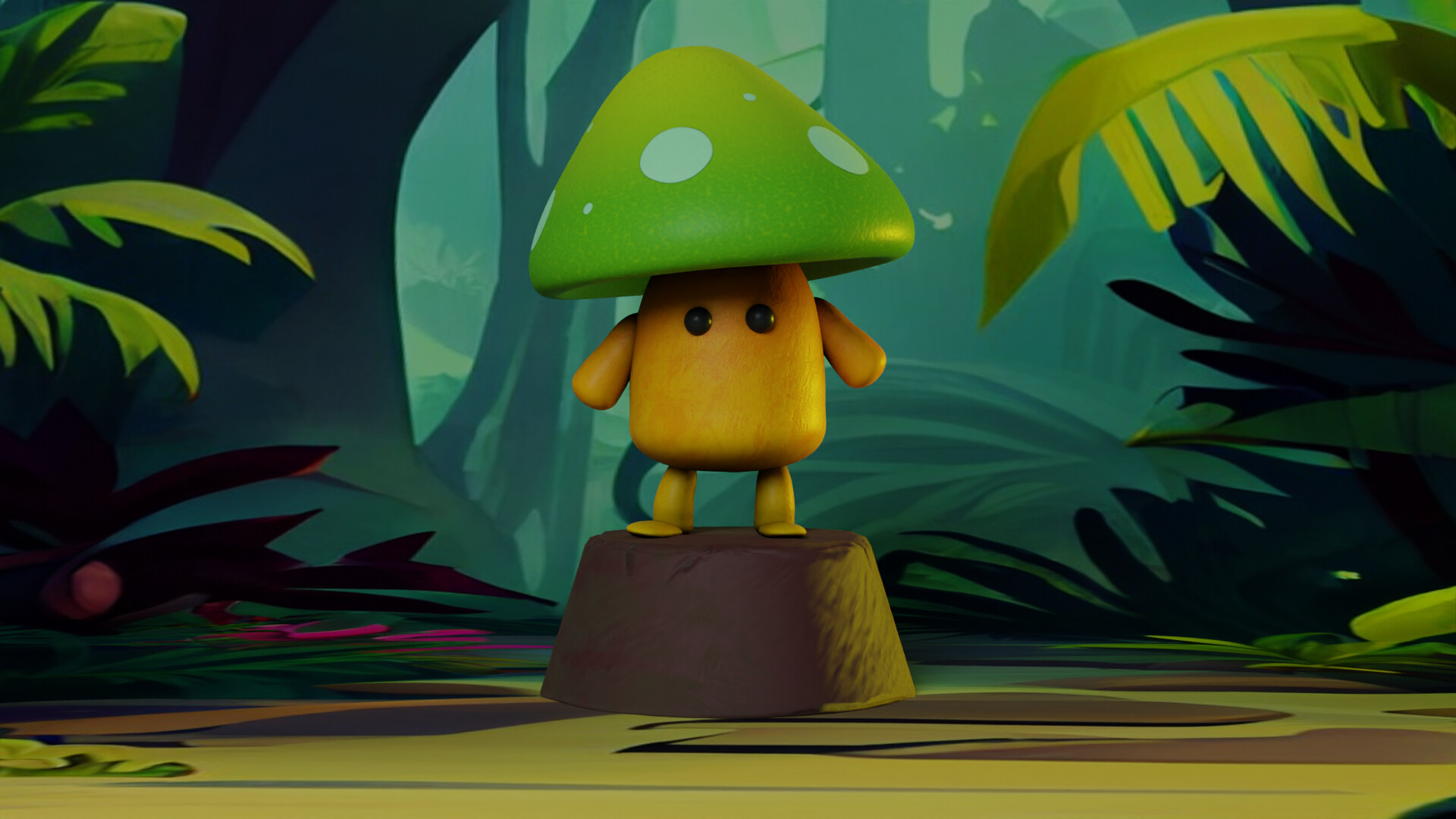 ArtStation - Lone Fungus Fanart