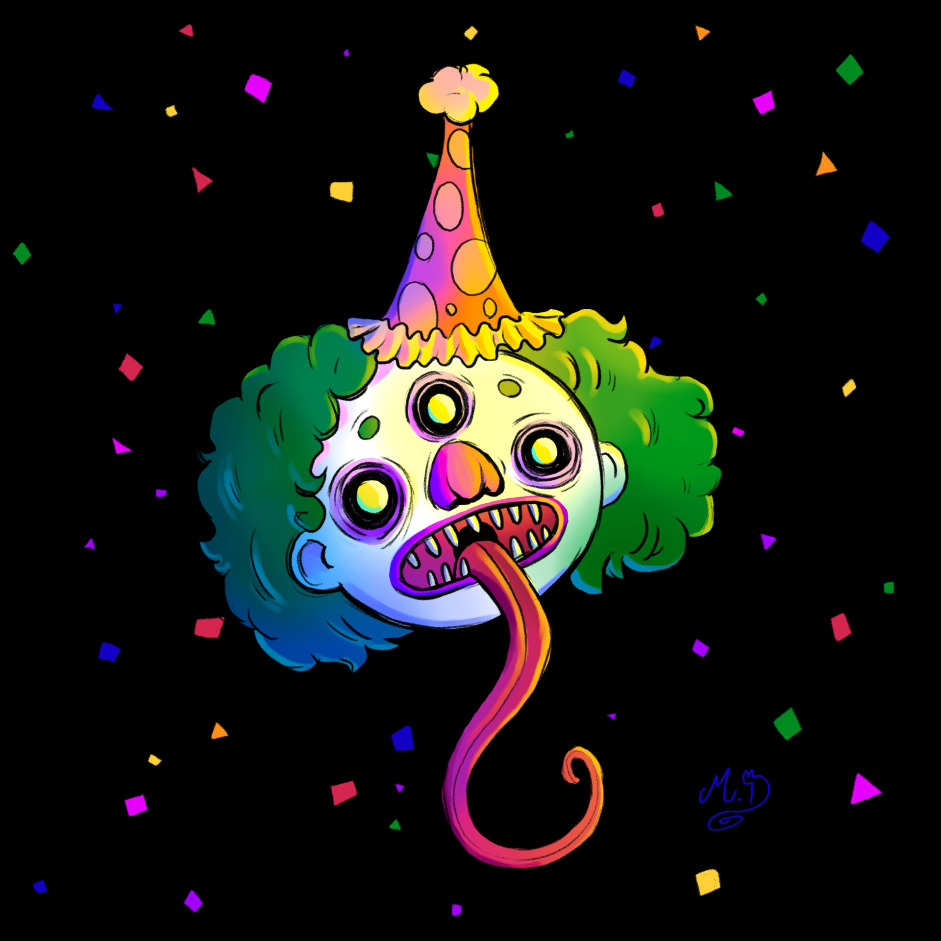 ArtStation - Goblin the Clown - design