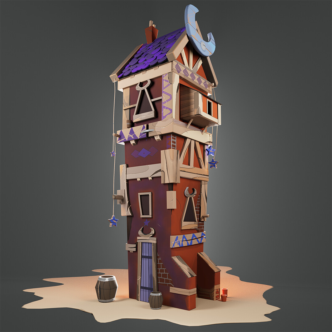 ArtStation - Moon House