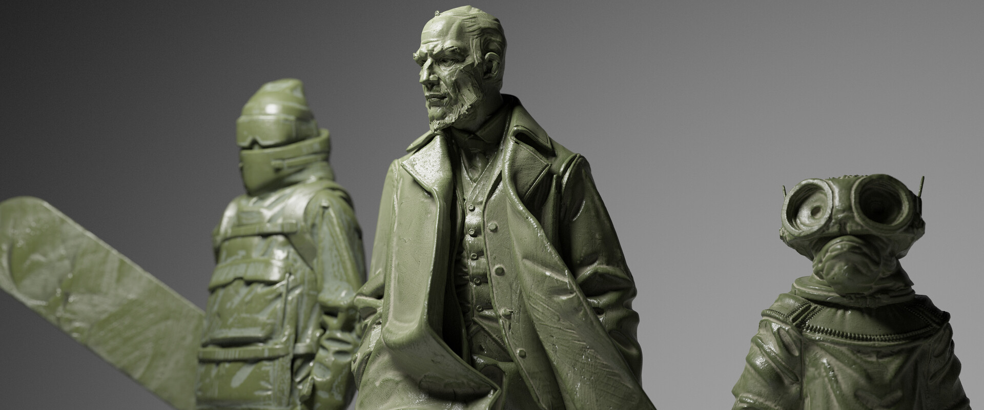 Jama Jurabaev - Daily sculptures