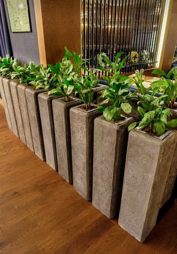 ArtStation - Rectangular concrete vases