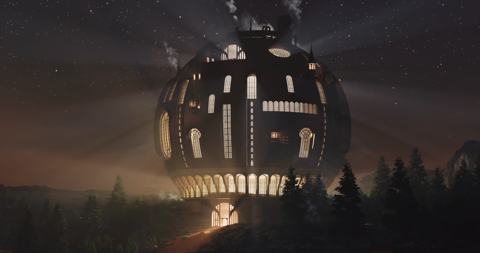 ArtStation - The Steam Ball