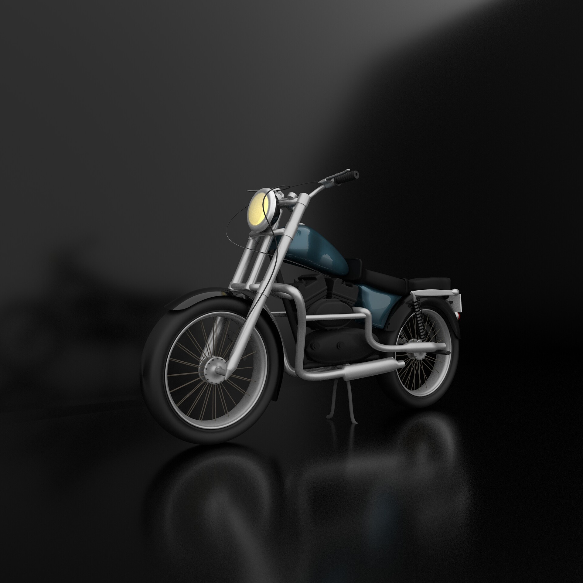 ArtStation - bike modelling