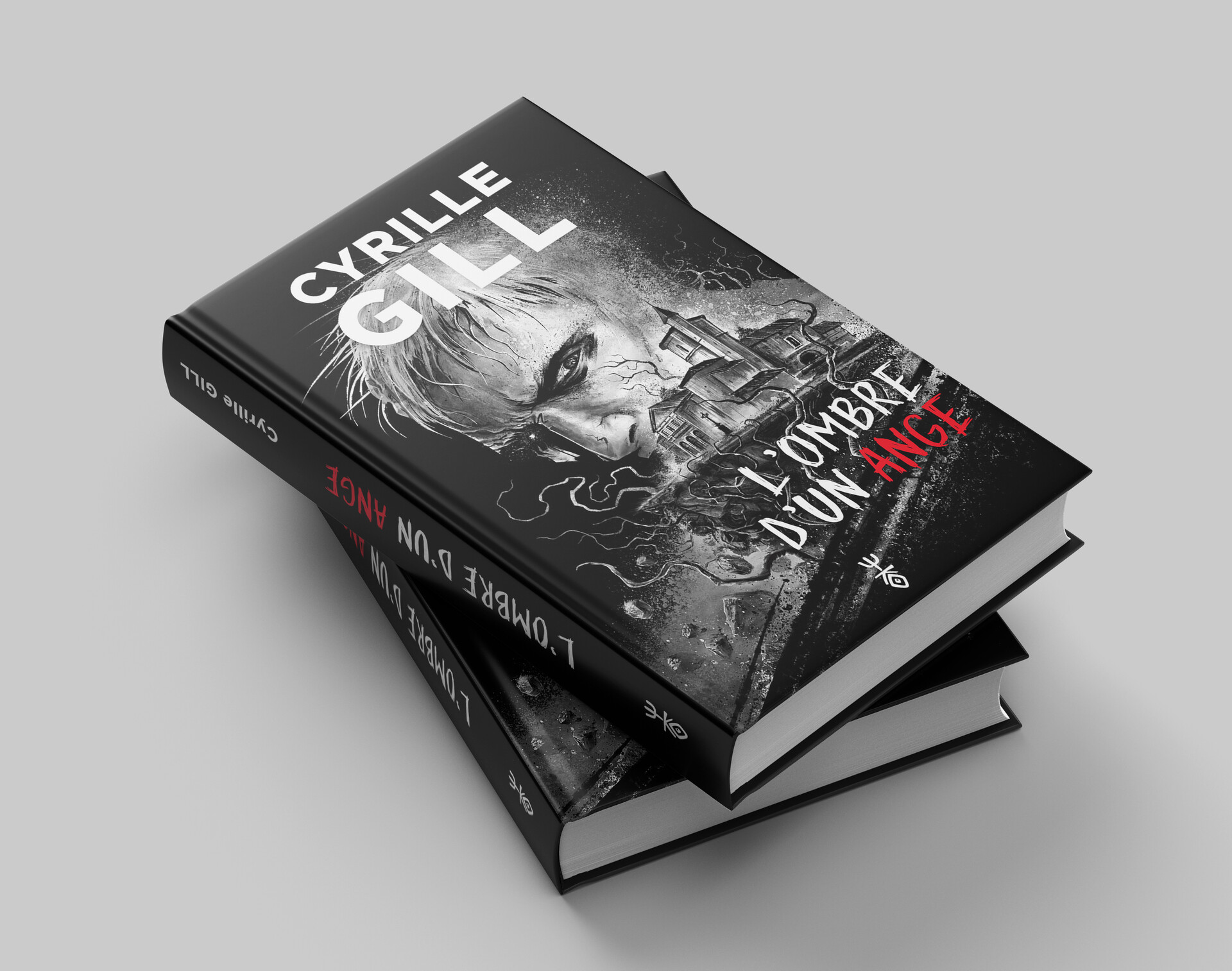 ArtStation - Couverture - "L'ombre d'un ange" écrit par Cyrille Gill ...