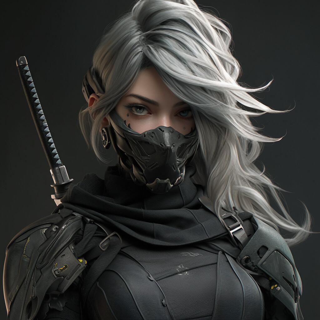 ArtStation - Cyborg Ninja