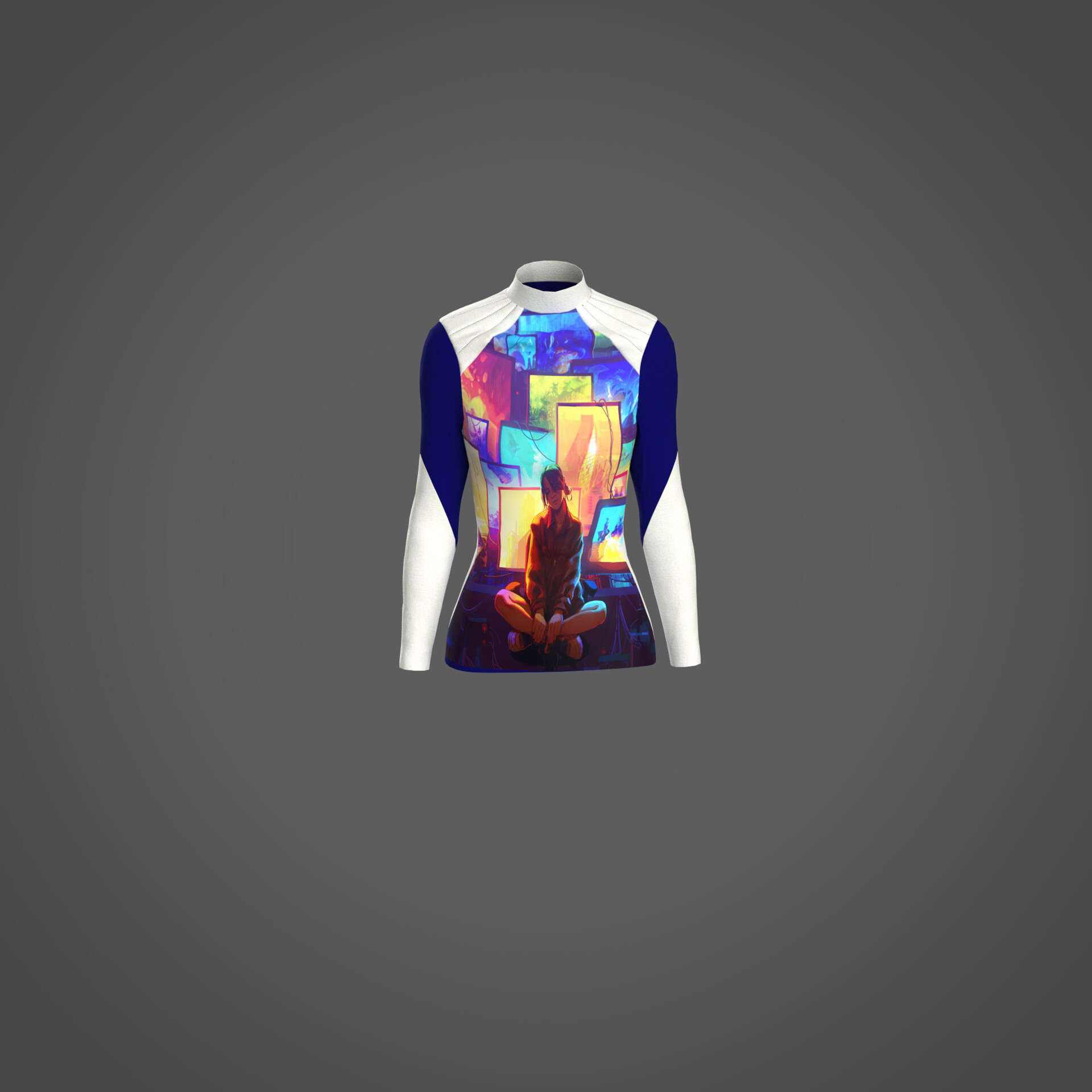 ArtStation - Knit Shirt in Marvelous Designer