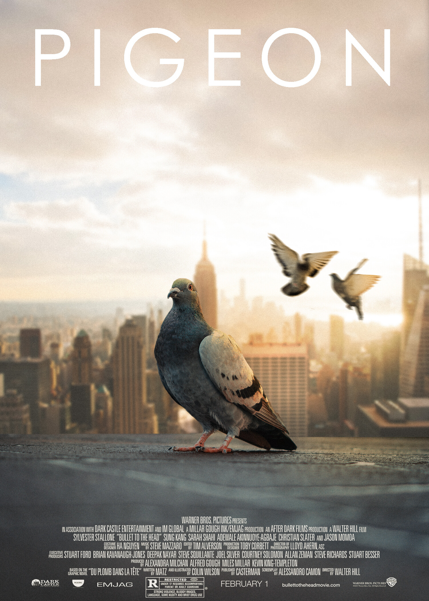 ArtStation - Pigeon poster
