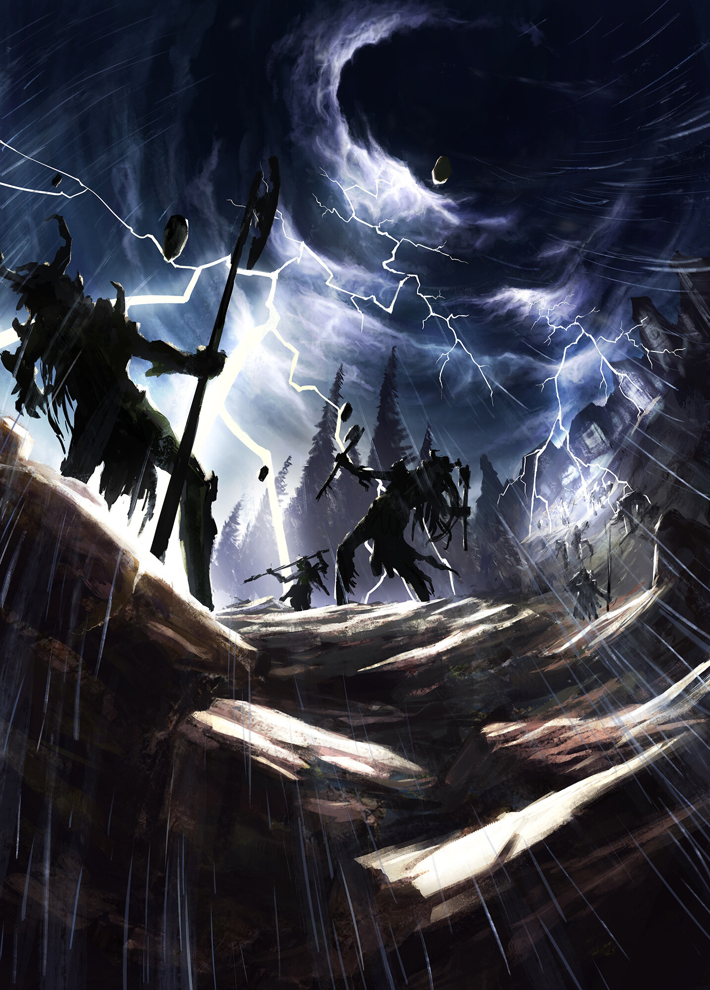 ArtStation - Thunderstorm