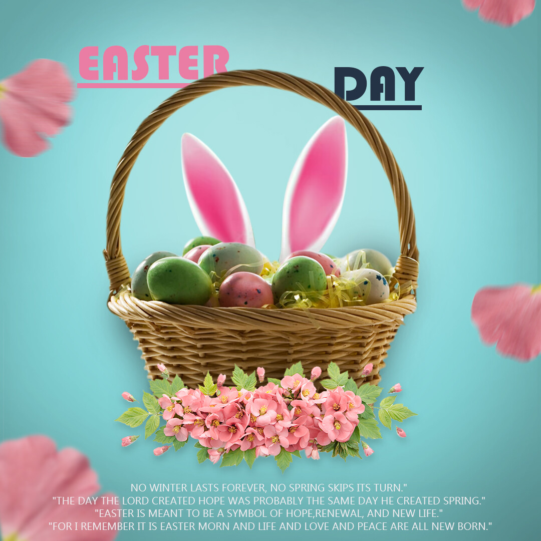 ArtStation - Easter day creative post