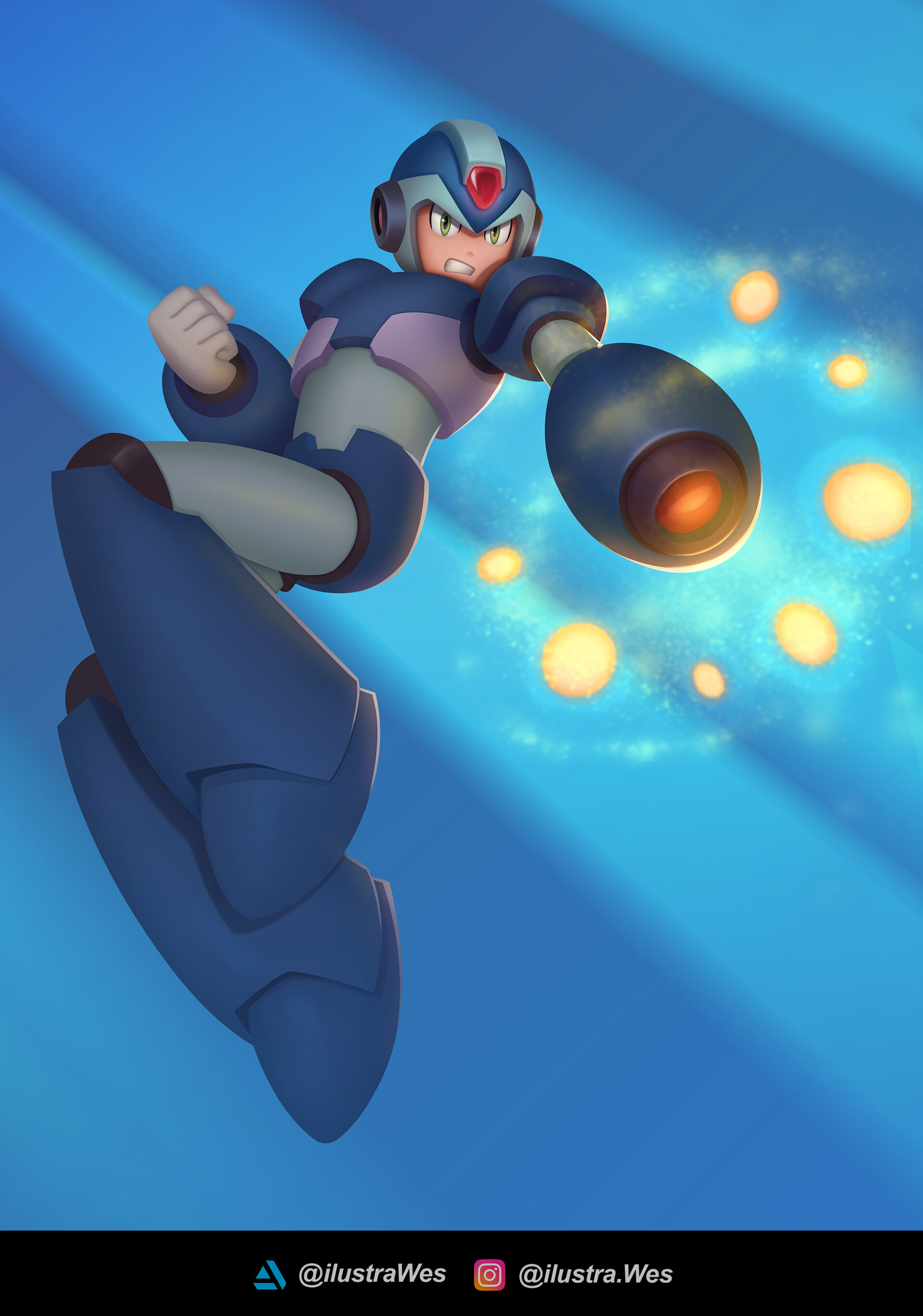ArtStation - Fanart Megaman