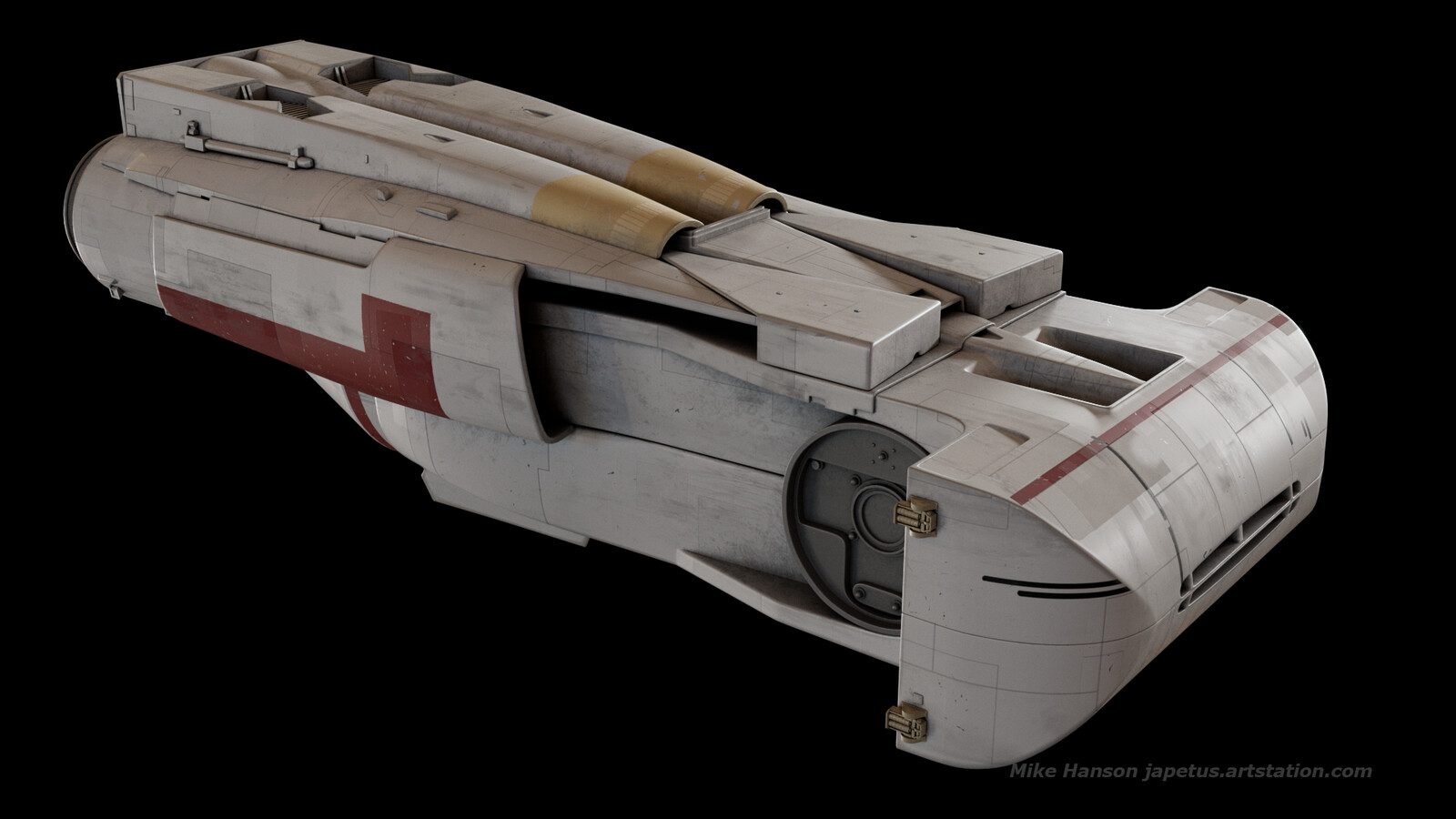 Mike Hanson - BSG Colonial Fleet - Canaris Shuttle B