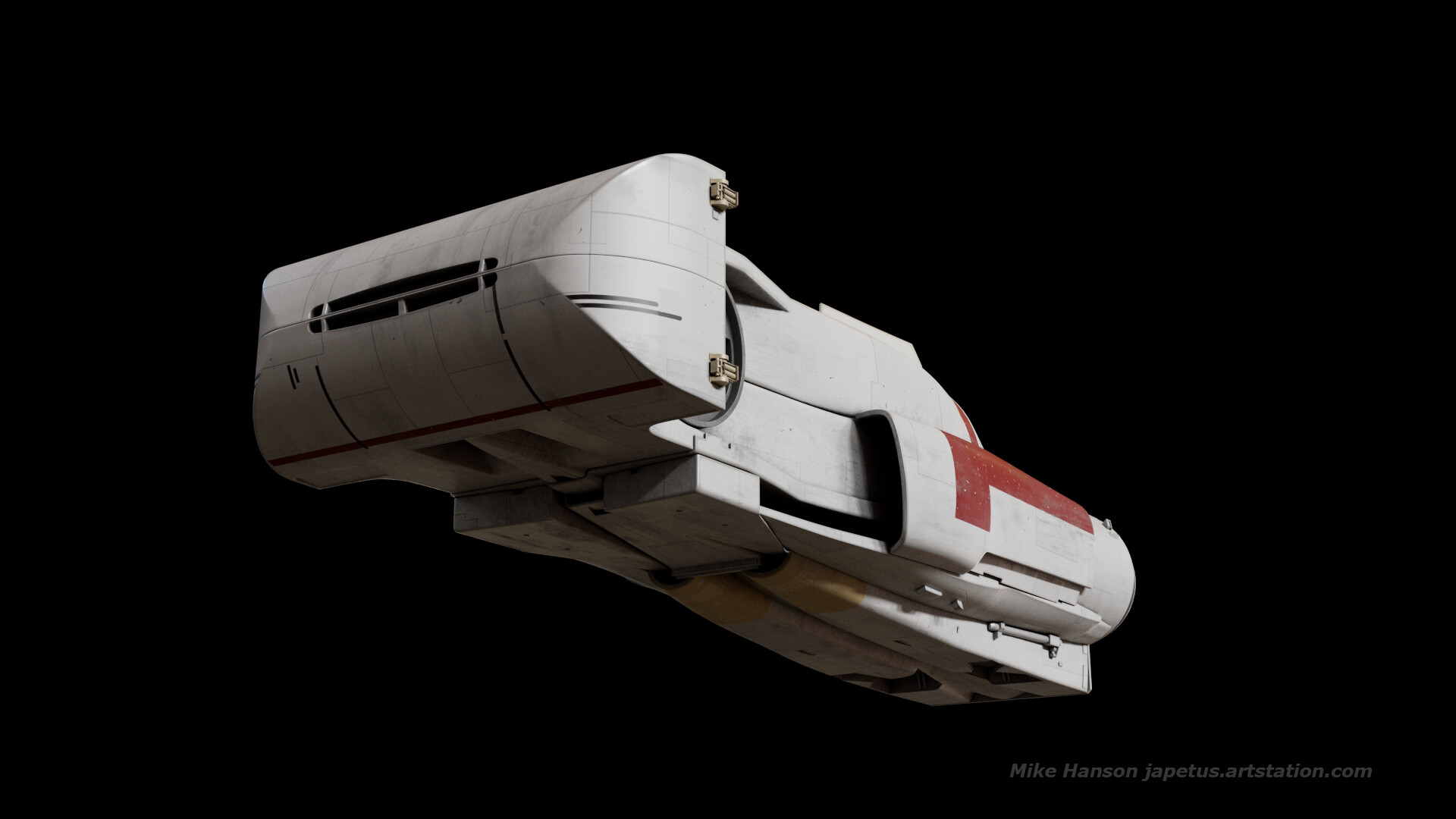Mike Hanson - BSG Colonial Fleet - Canaris Shuttle B