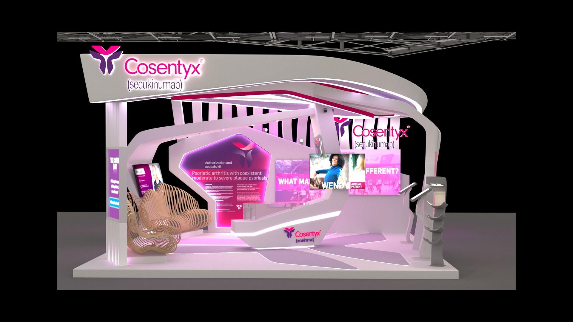 ArtStation - 3D Exhibition Booth Pharm