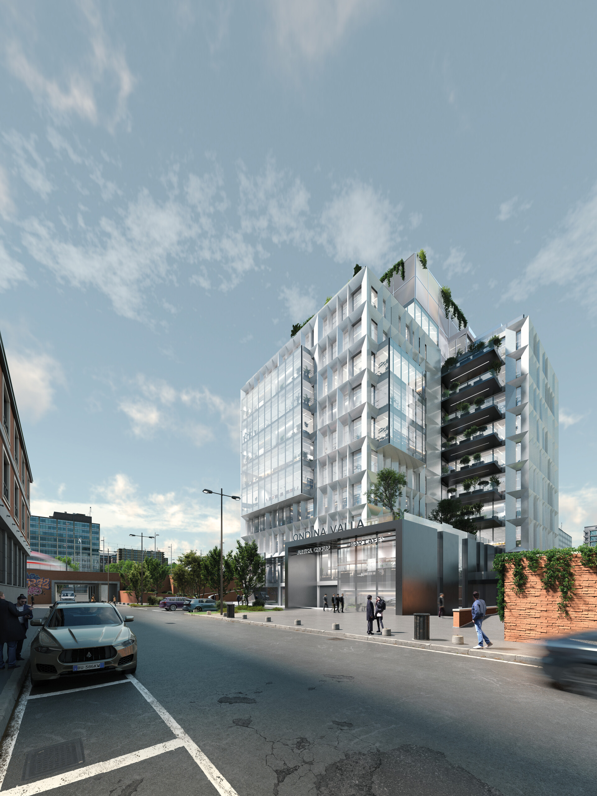 ArtStation - Office Building - Milan