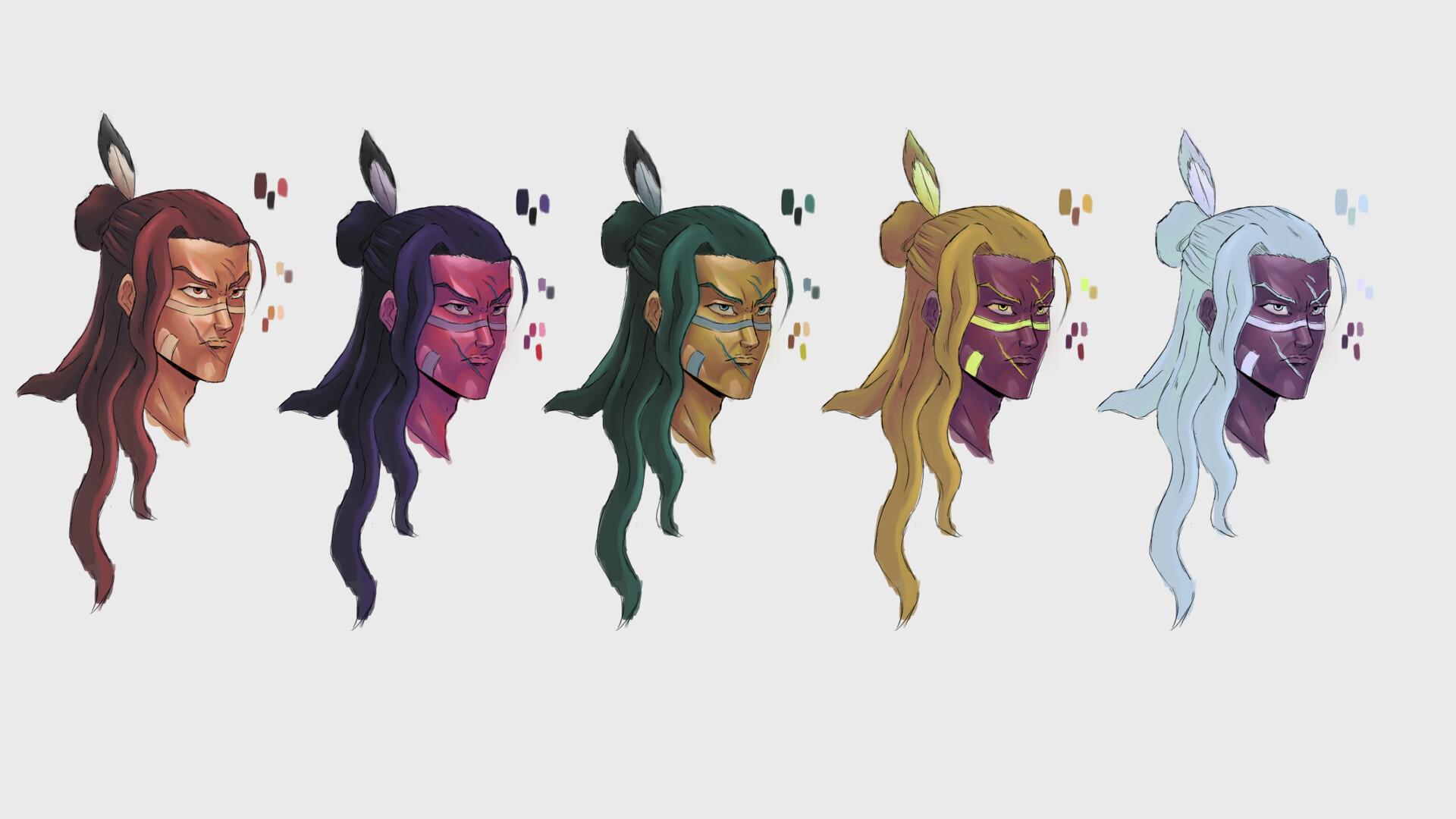 Adam Thomas - Character Design Exploration 1