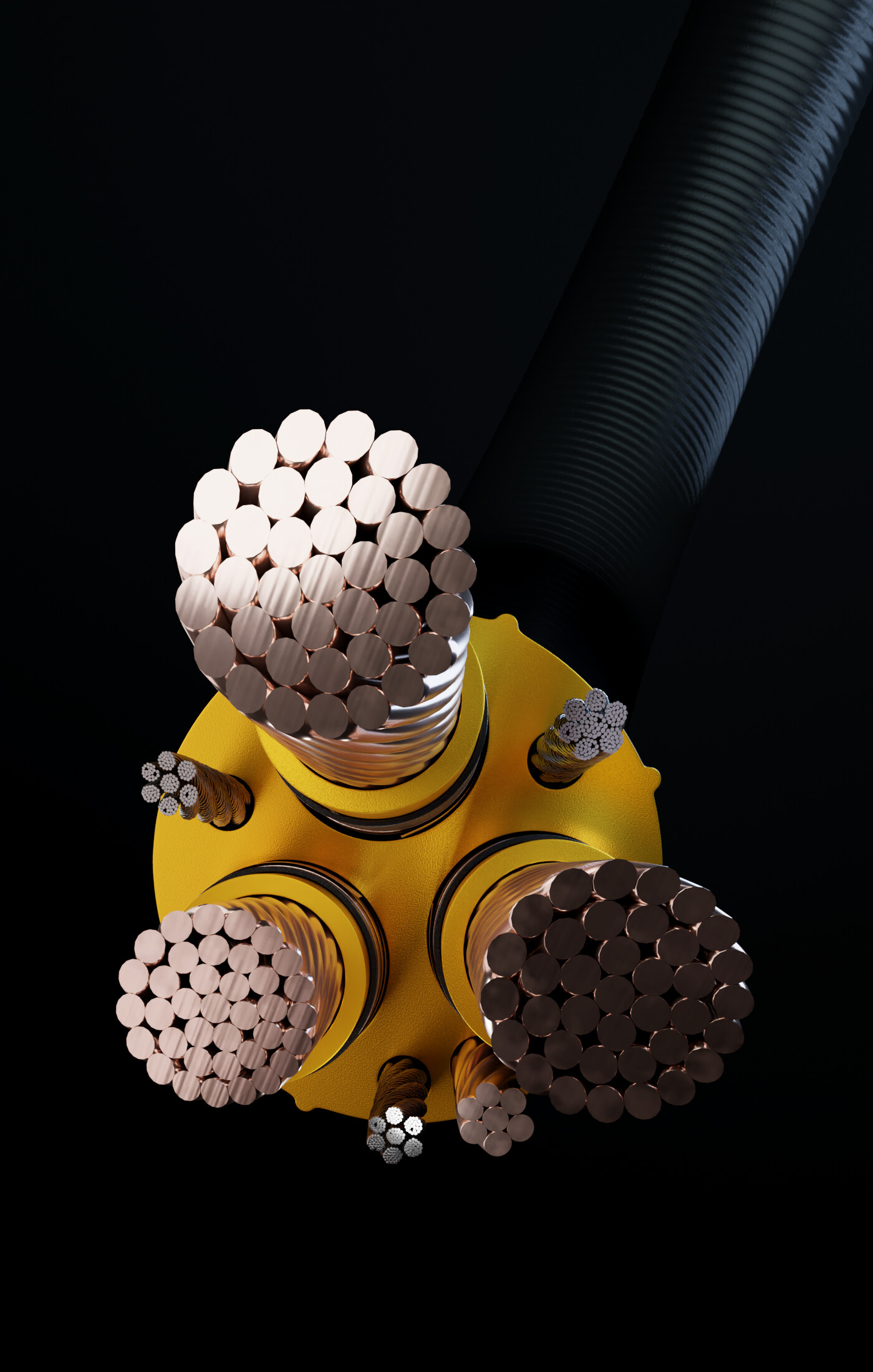 Maria Meinhardt Art - Cable, 3D visualization