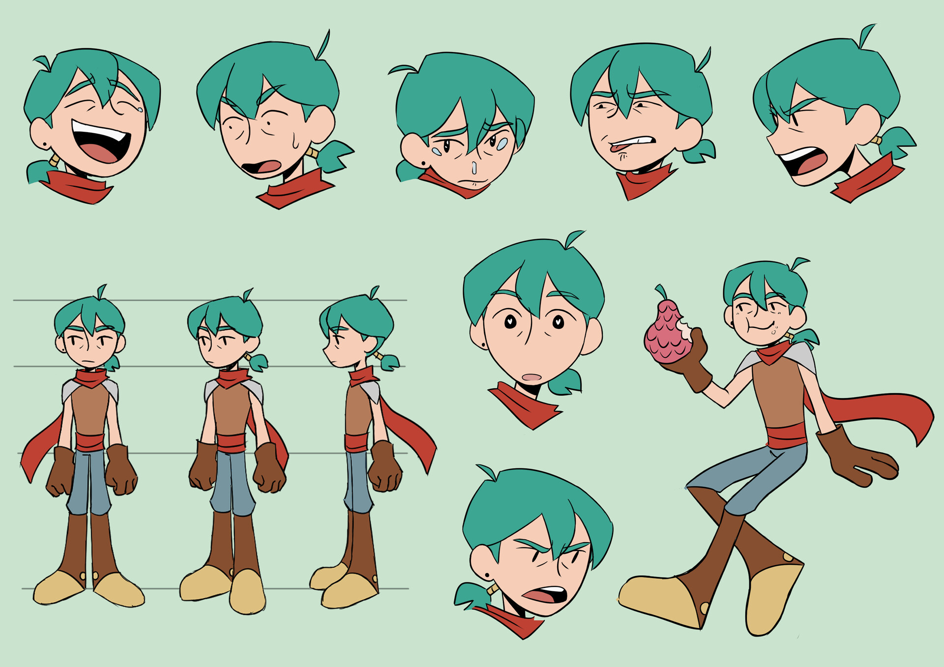 ArtStation - Character design for animation