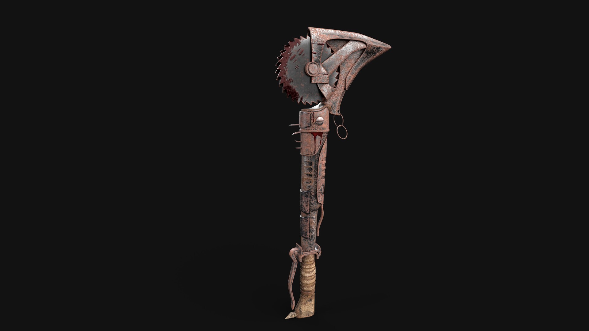 ArtStation - Axe.. Maya, Substance Painter