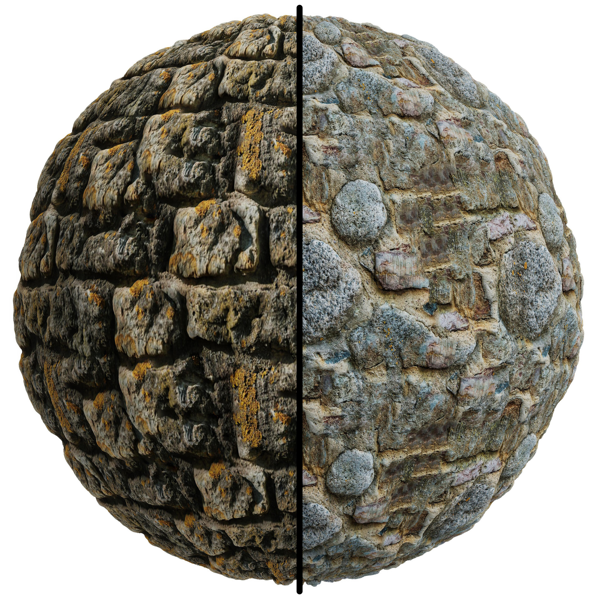 ArtStation - FB431 Stone Garden Facade coverings, old house | 2MAT | 4K ...